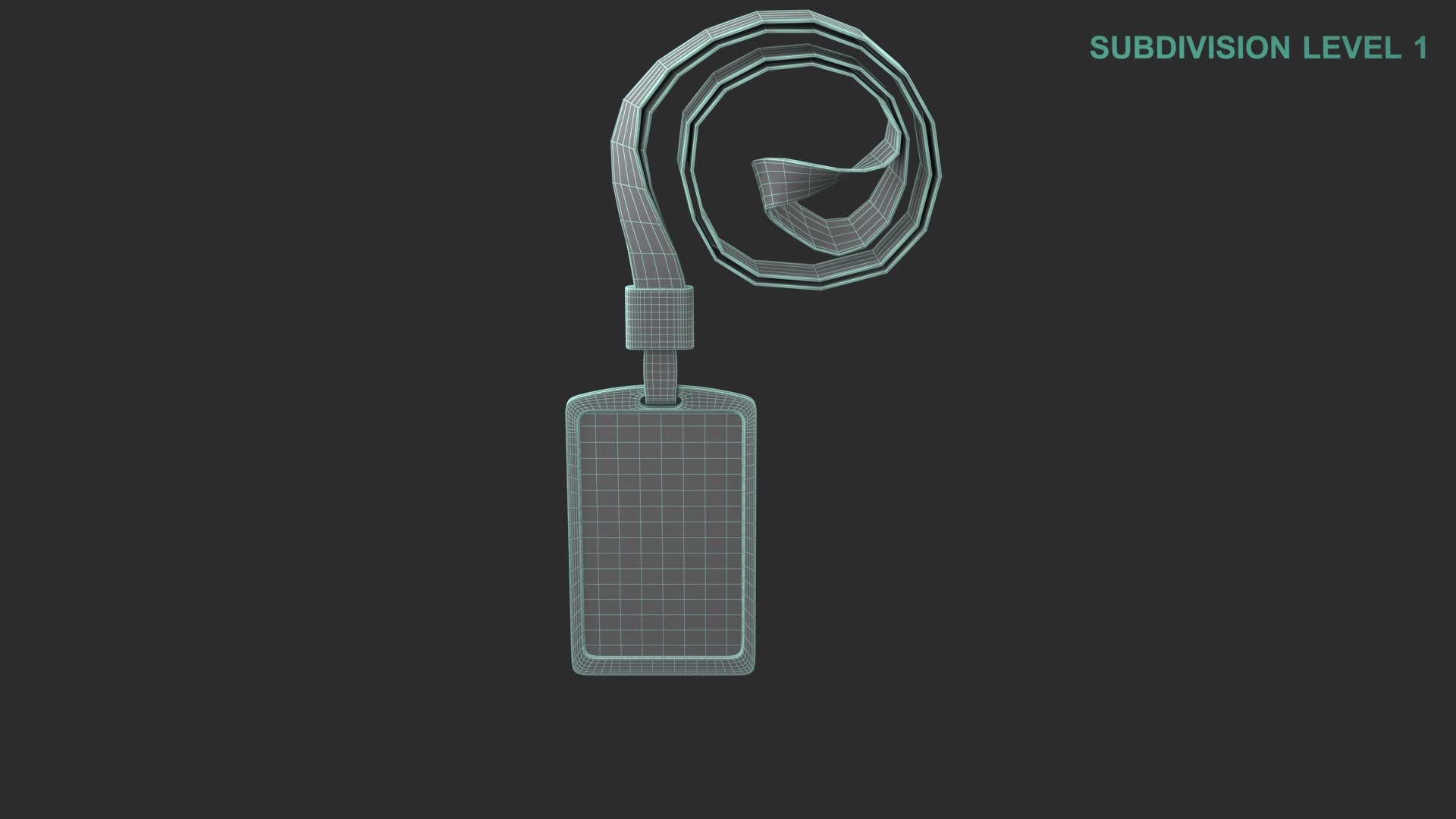 ID Badge 3D Model - TurboSquid 1829678