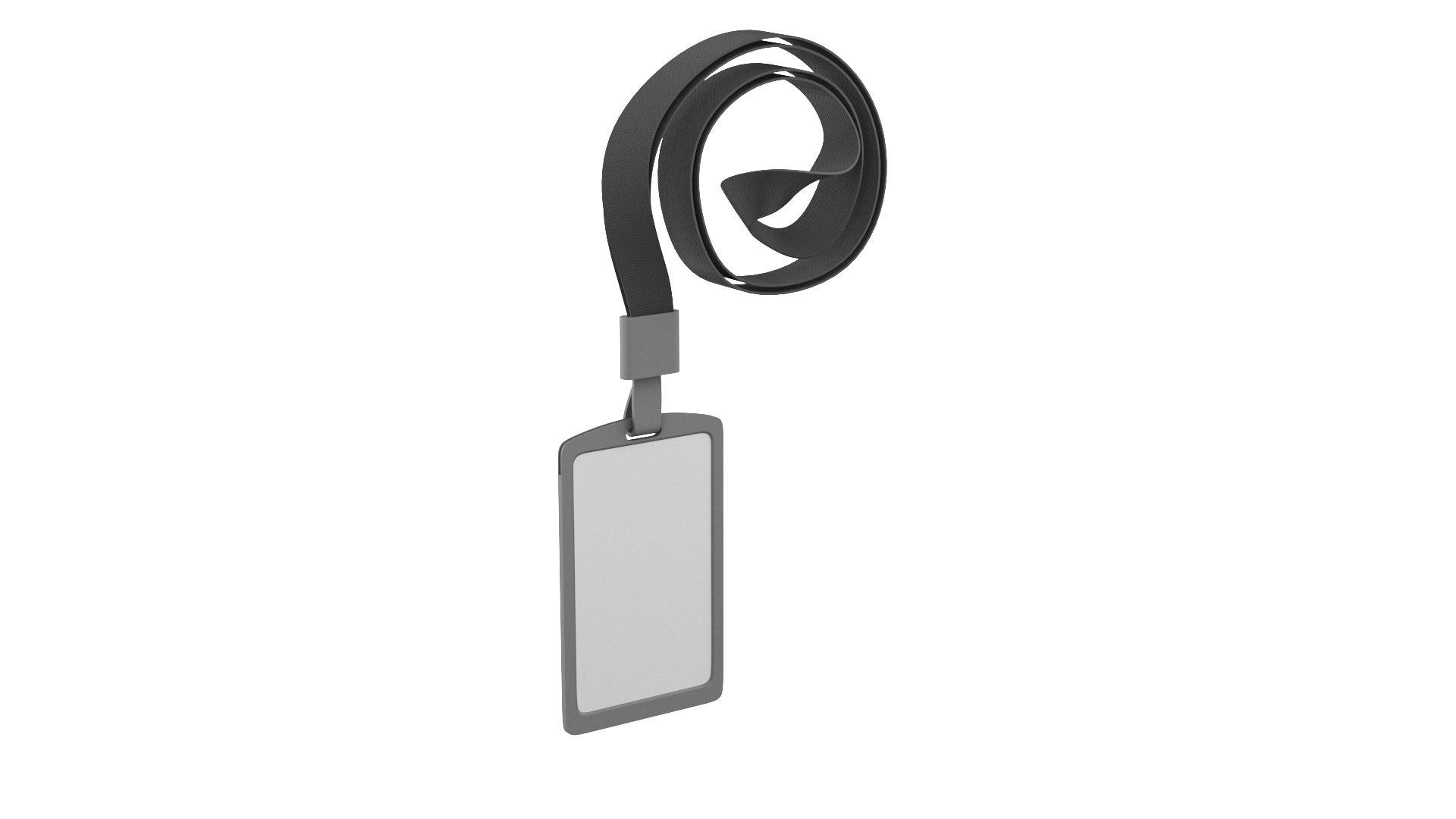 ID Badge 3D Model - TurboSquid 1829678
