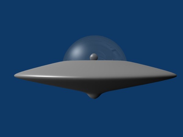 alien ufo 3d model
