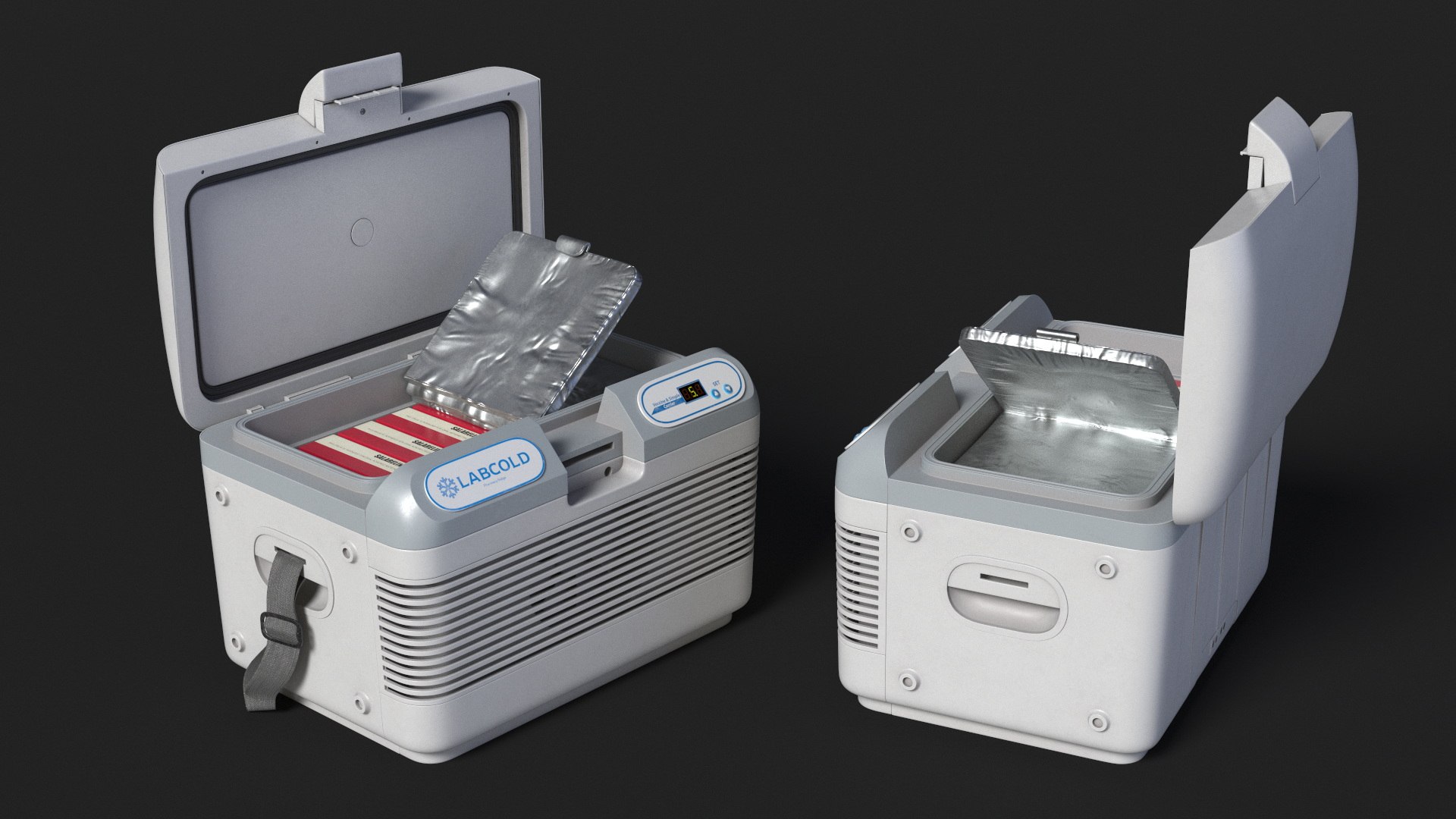 3D Labcold Portable Vaccine Carrier Model - TurboSquid 2342360