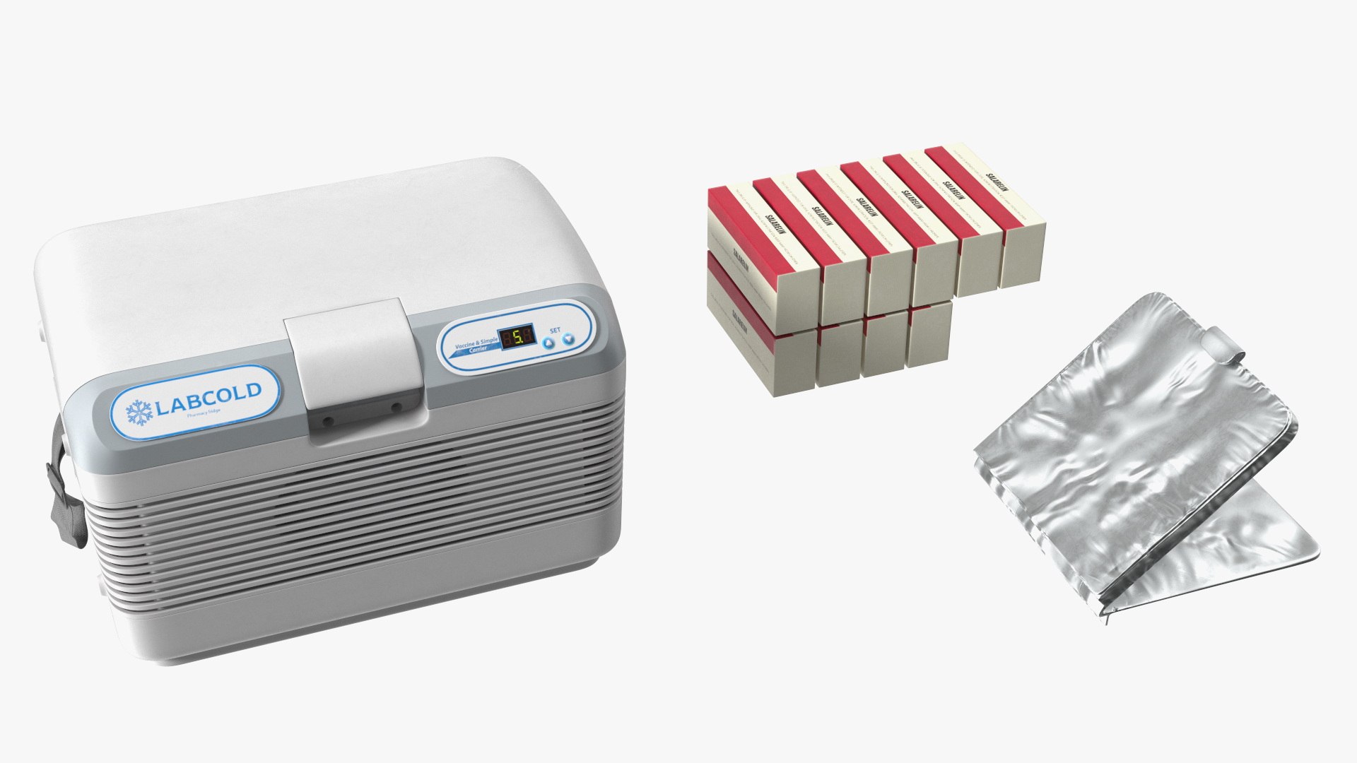 3D Labcold Portable Vaccine Carrier Model - TurboSquid 2342360