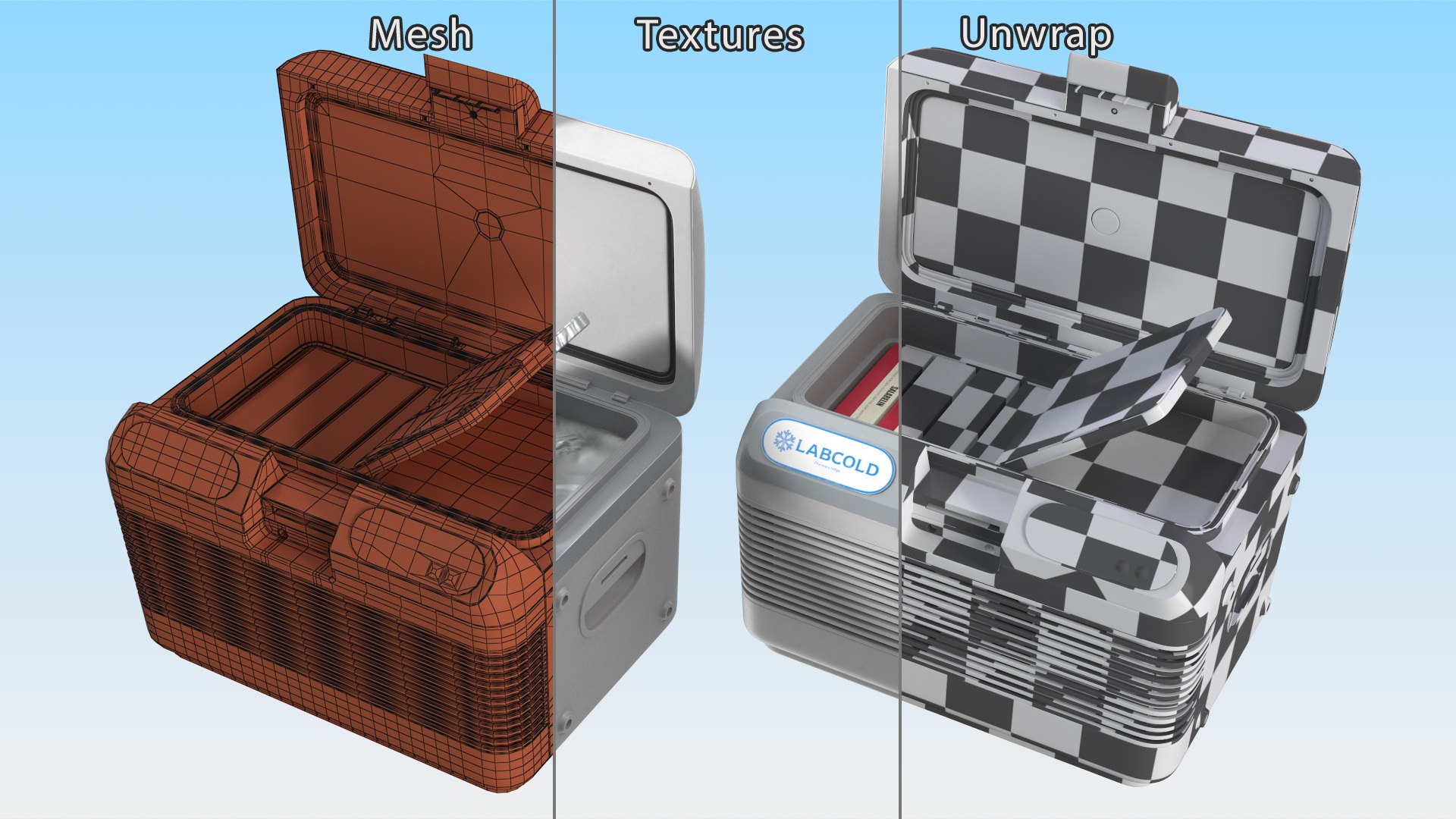 3D Labcold Portable Vaccine Carrier Model - TurboSquid 2342360