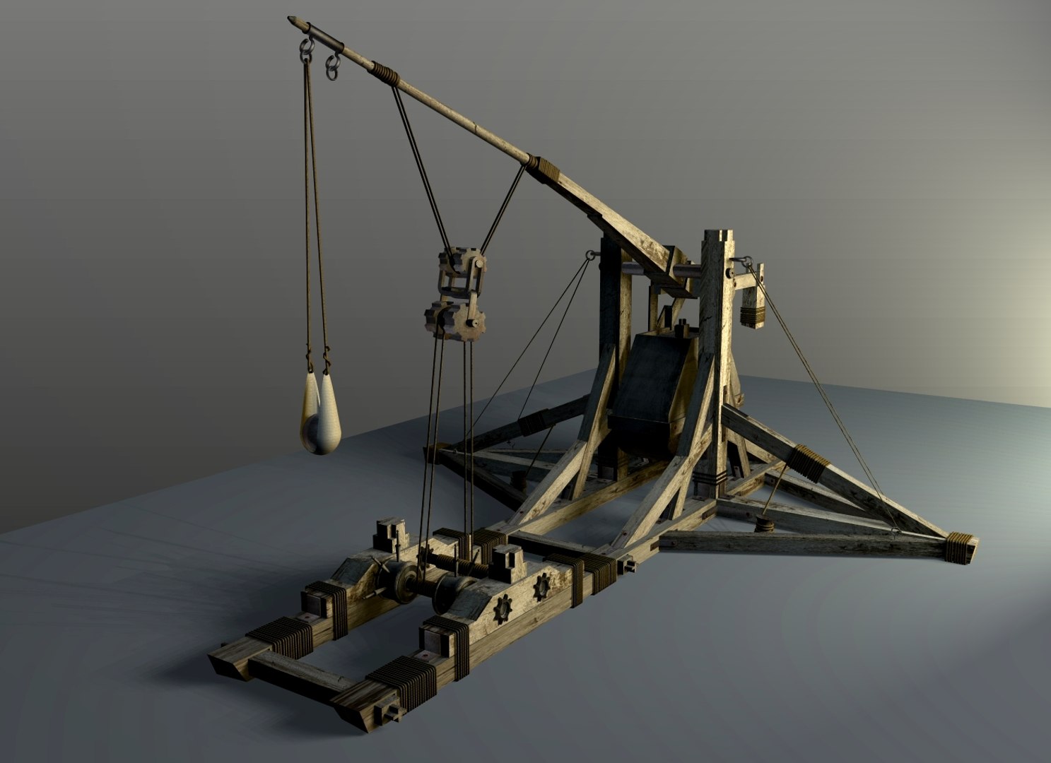 realistic trebuchet cob