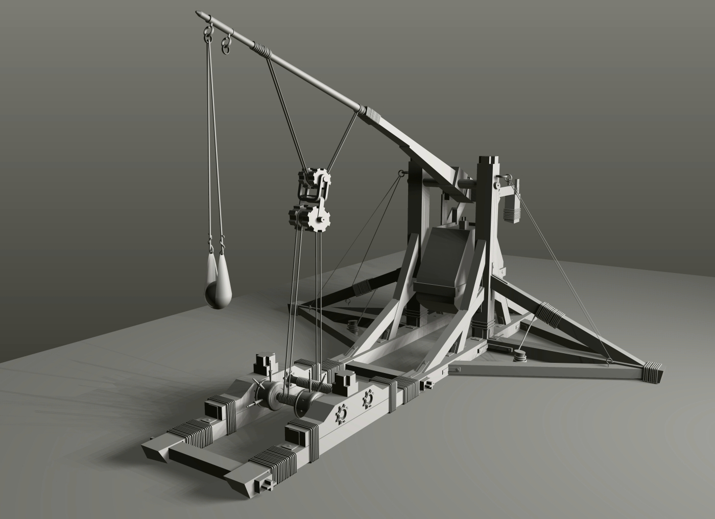 realistic trebuchet cob