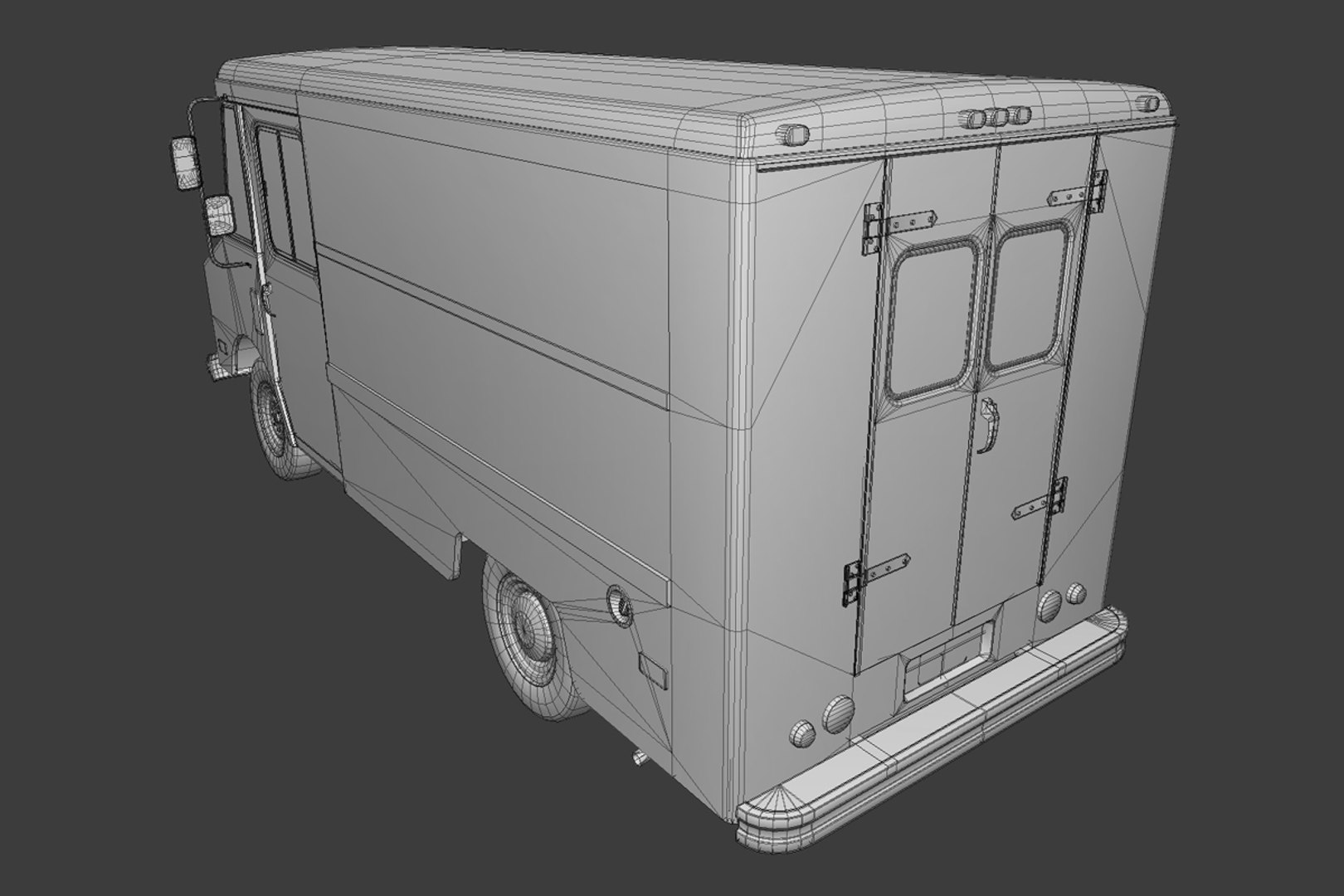Step Van 3D Model - TurboSquid 1201208