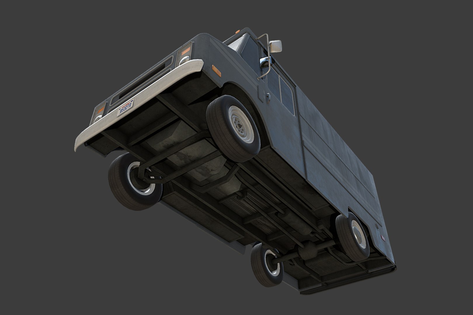 Step Van 3D Model - TurboSquid 1201208