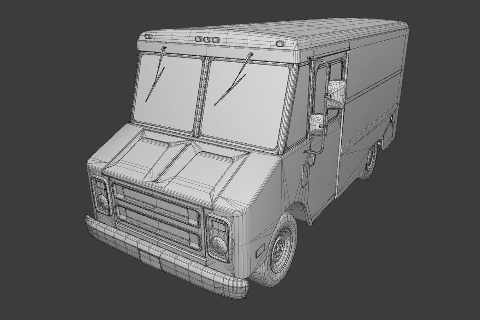 Step Van 3D Model - TurboSquid 1201208