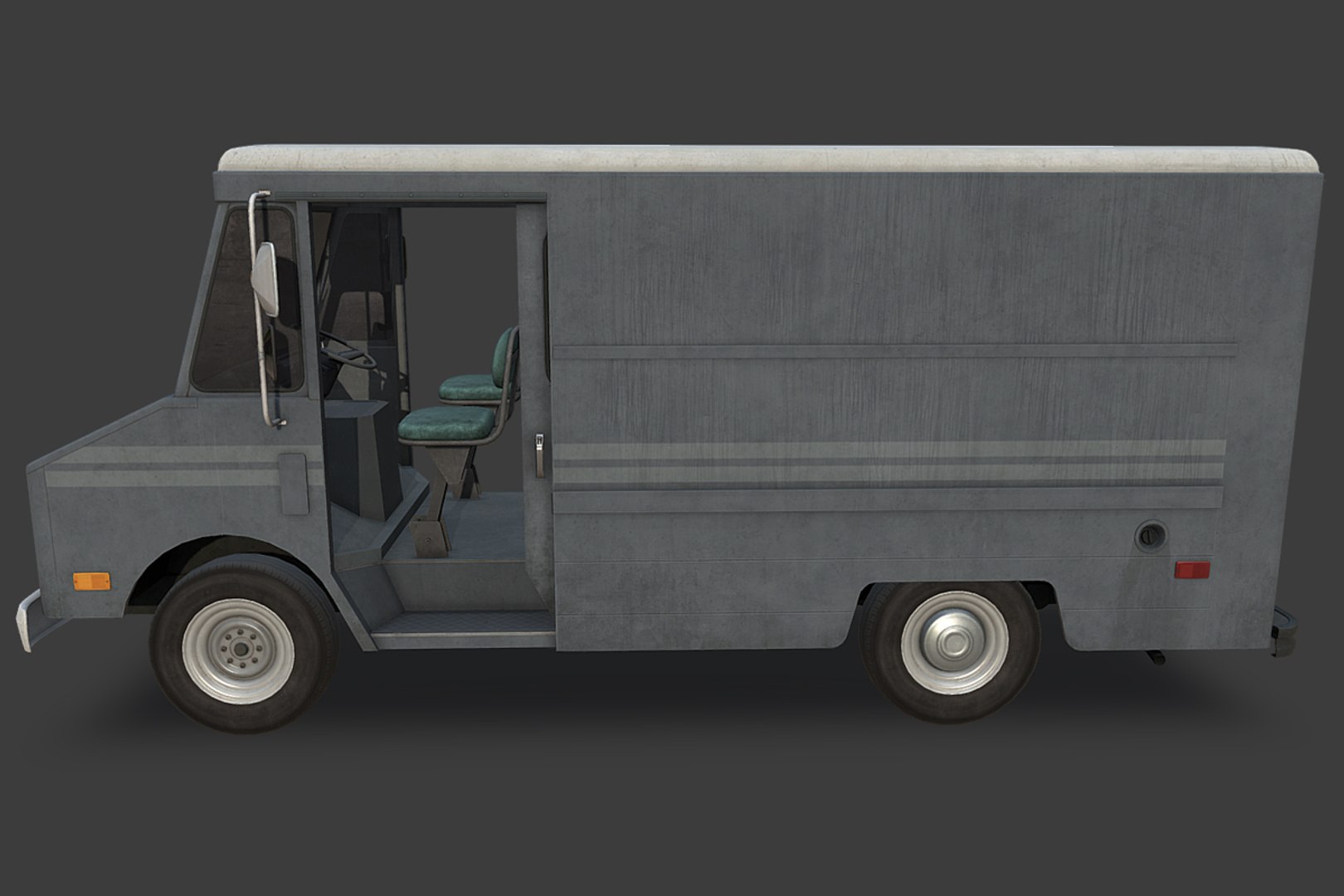 Step Van 3D Model - TurboSquid 1201208