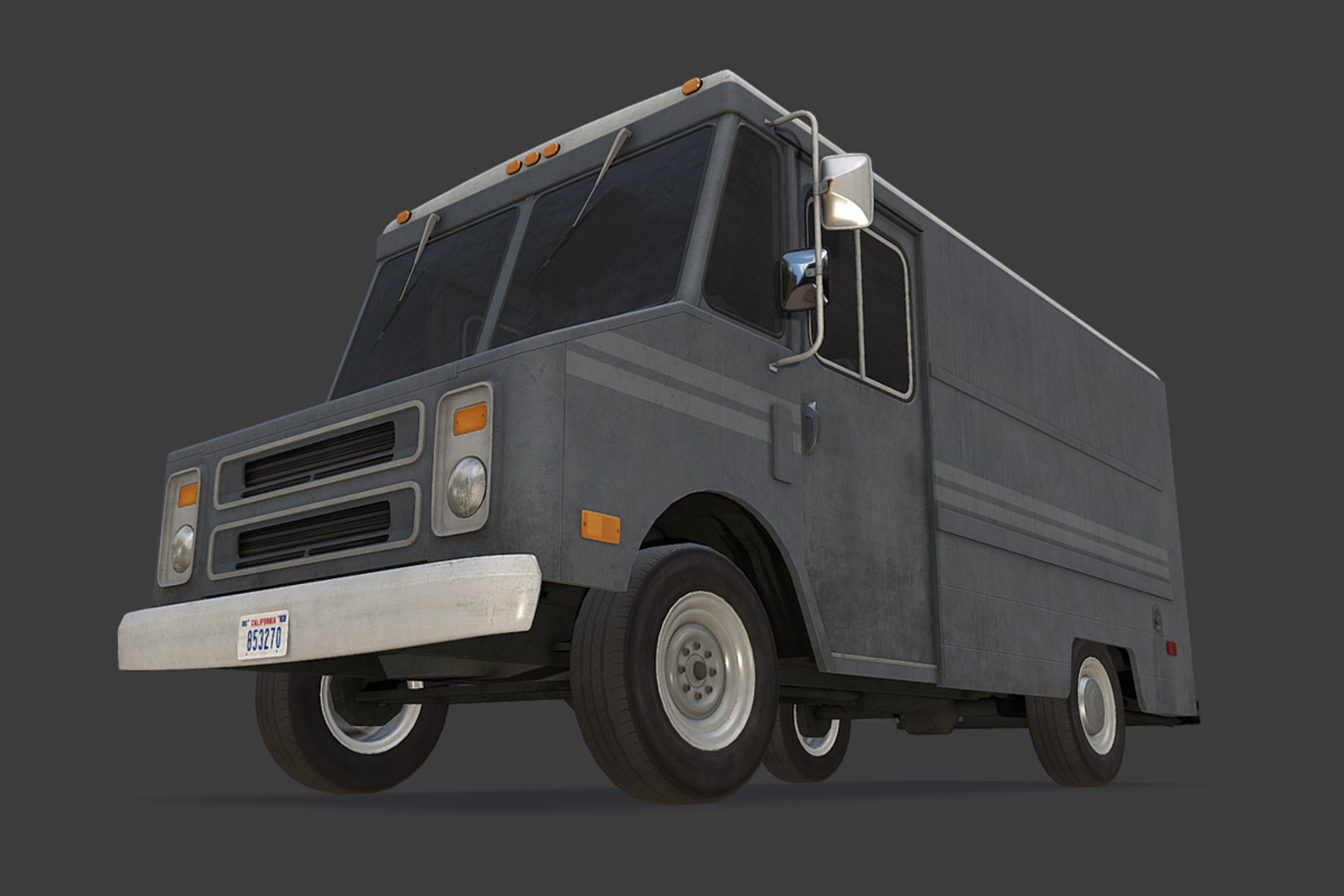 Step Van 3D Model - TurboSquid 1201208