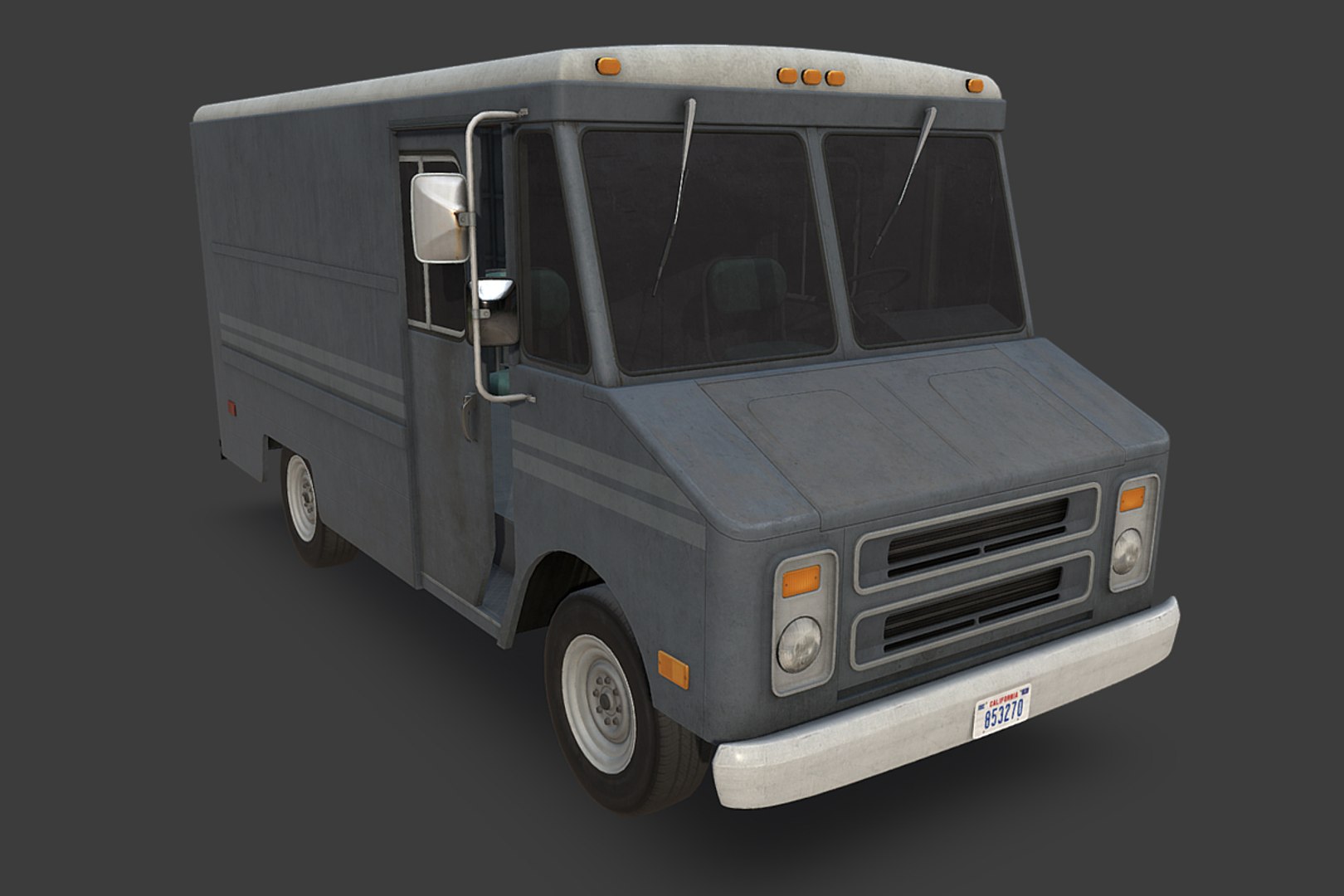 Step Van 3D Model - TurboSquid 1201208