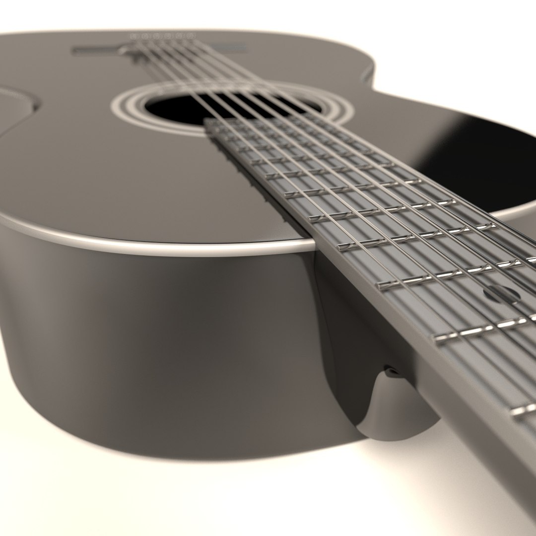 3d Acoustic Guitars