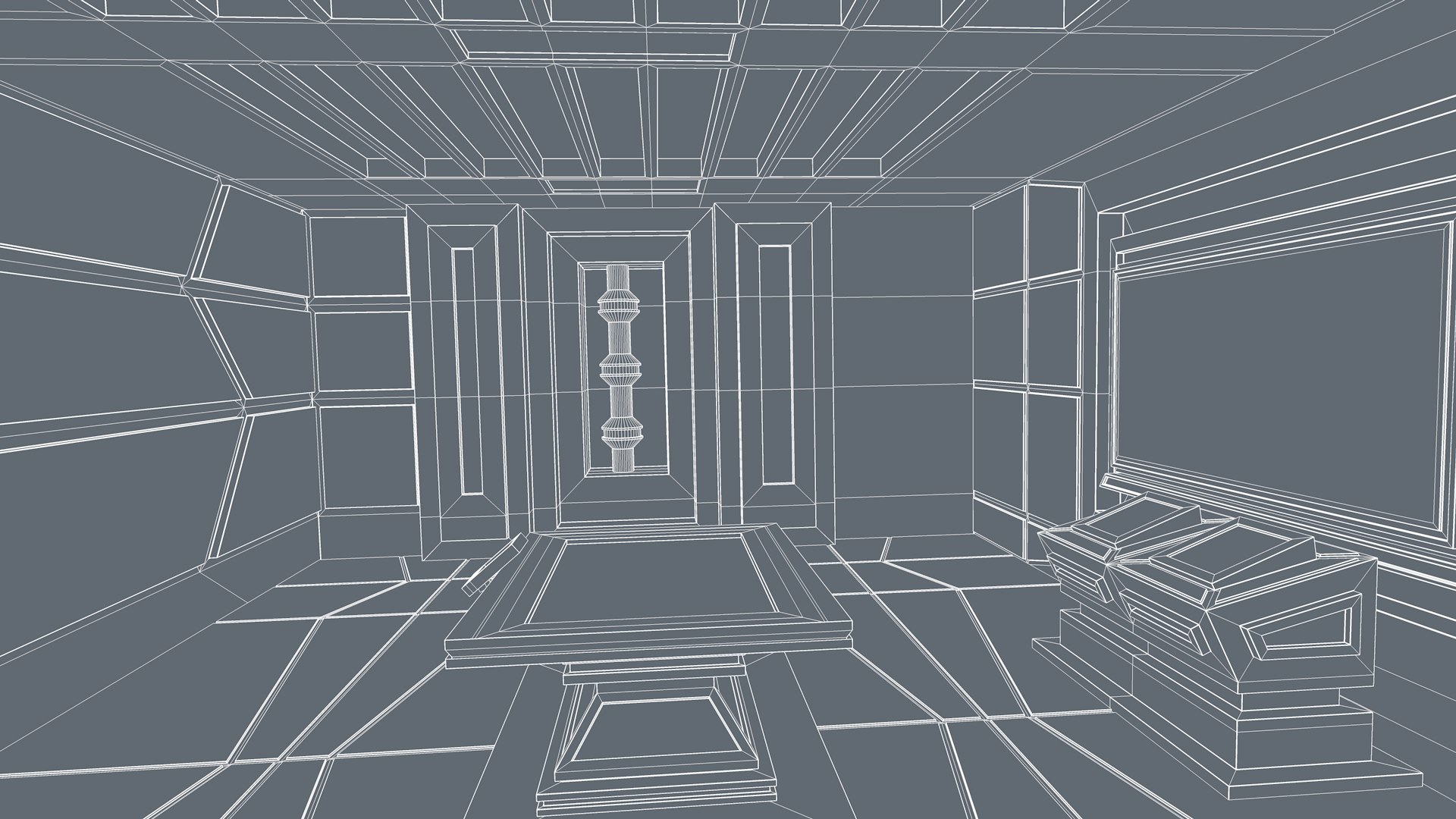 Control Room 3D Model - TurboSquid 2329546
