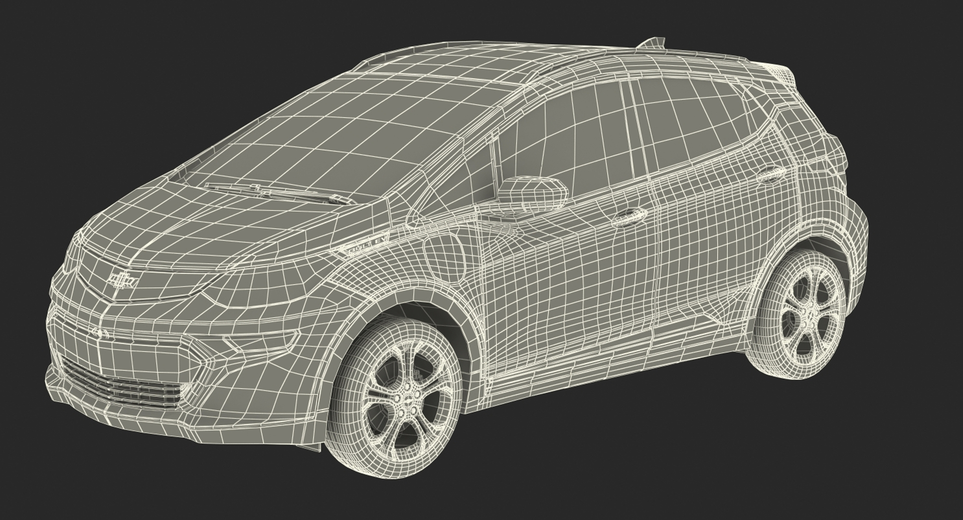 3D Model Chevrolet Bolt Ev 2018 - TurboSquid 1355652