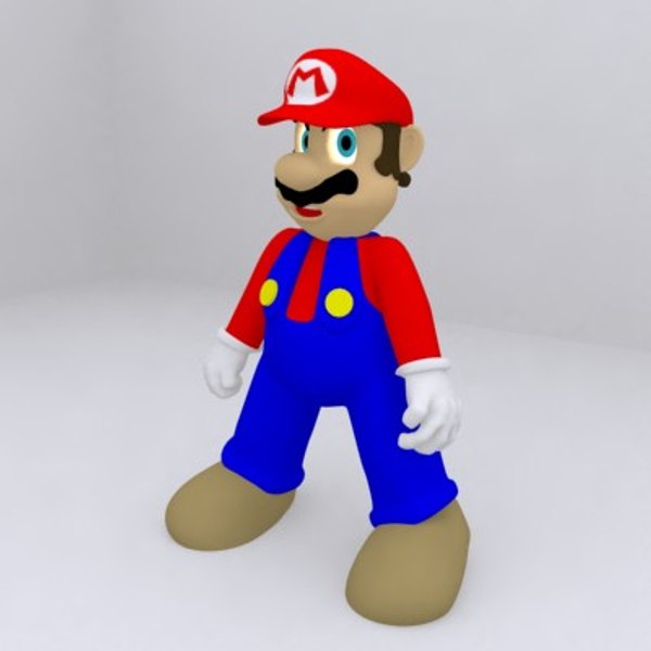 Free 3D Mario Models | TurboSquid