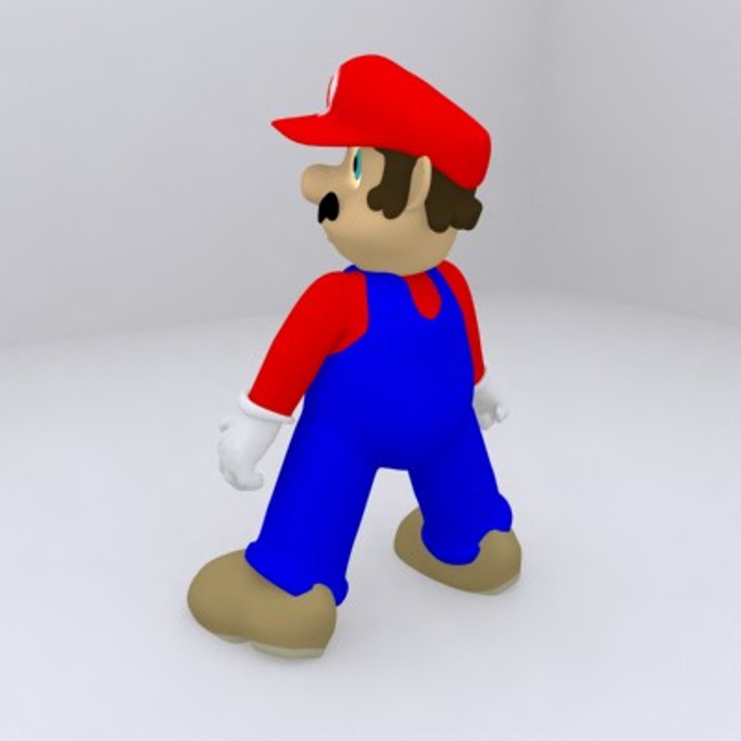 3d Model Mario Bros