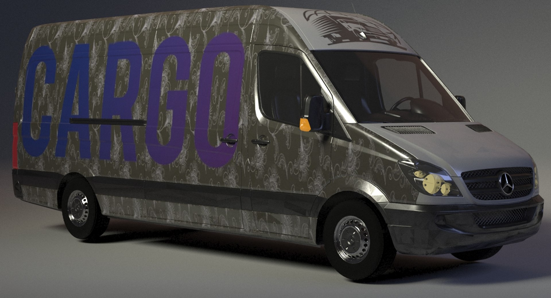 Mercedes Cargo Van 3D Model - TurboSquid 1523460