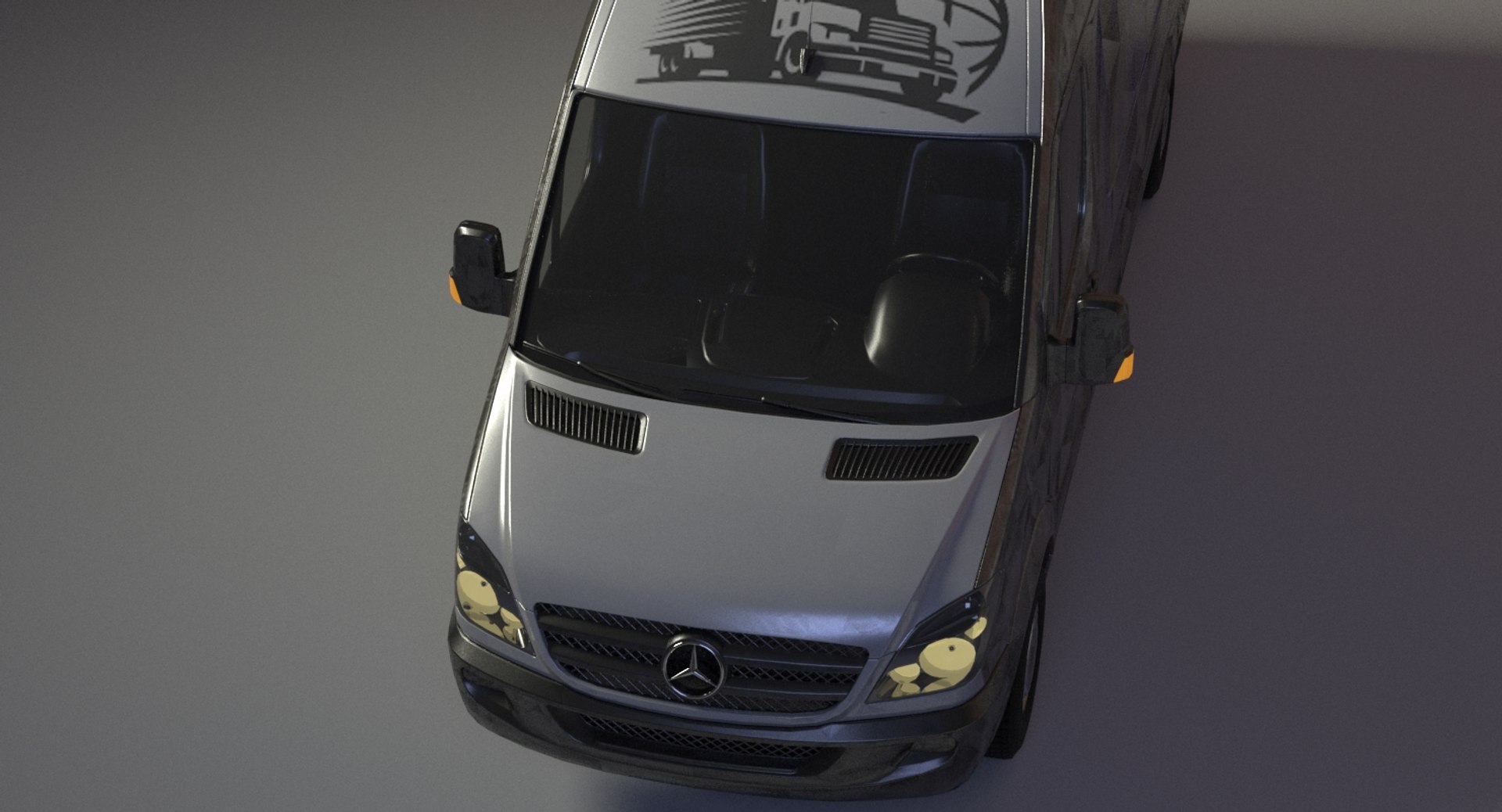 Mercedes Cargo Van 3D Model - TurboSquid 1523460