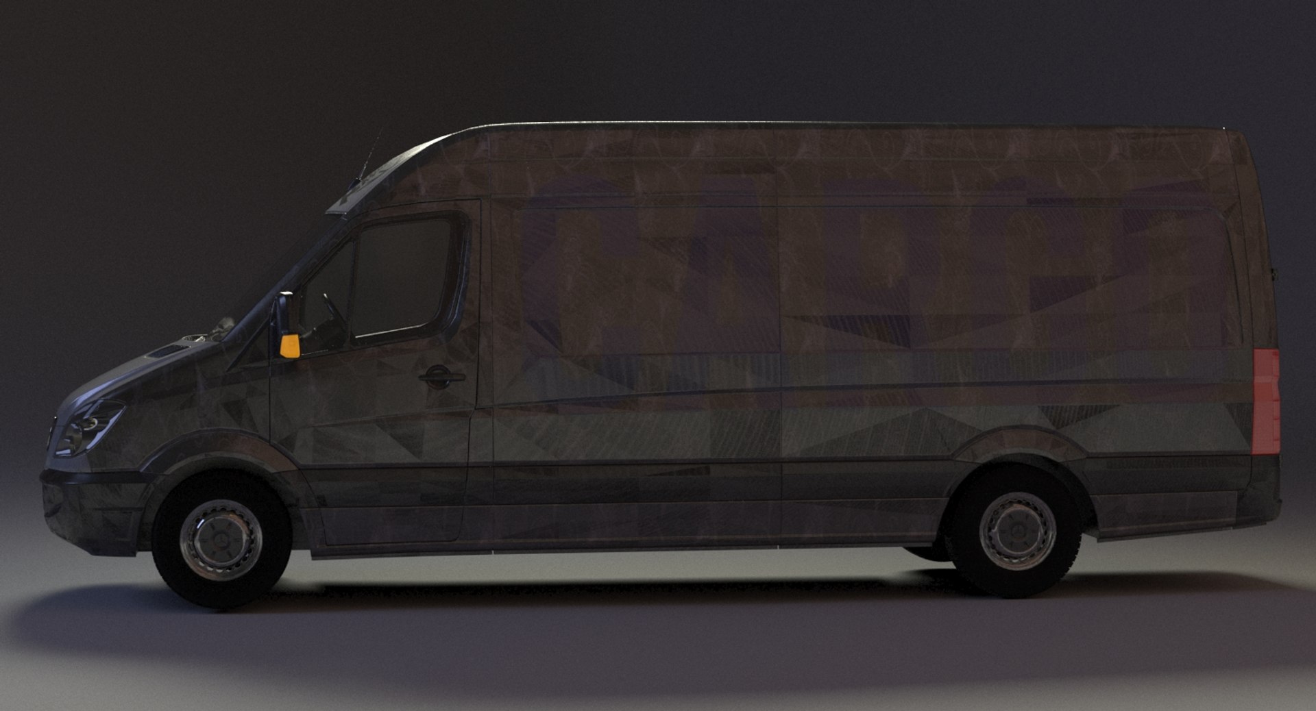 Mercedes Cargo Van 3D Model - TurboSquid 1523460
