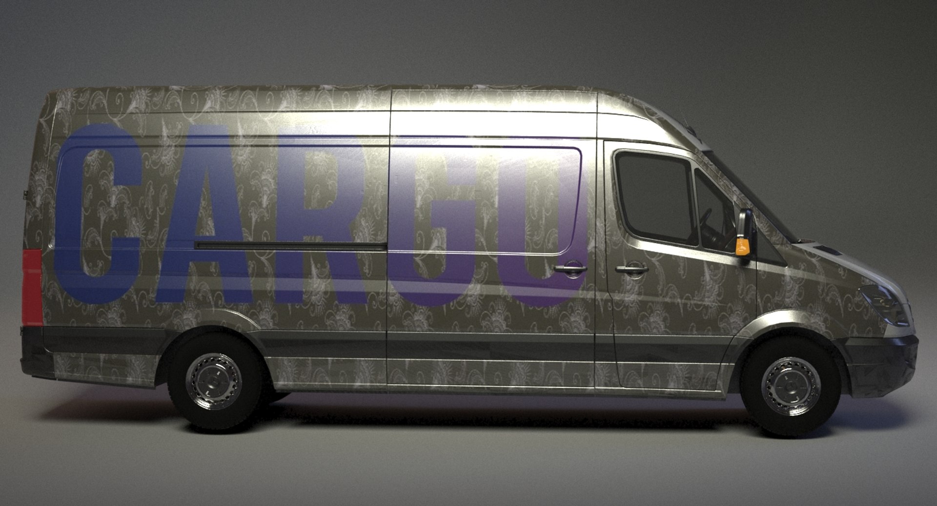 Mercedes Cargo Van 3D Model - TurboSquid 1523460