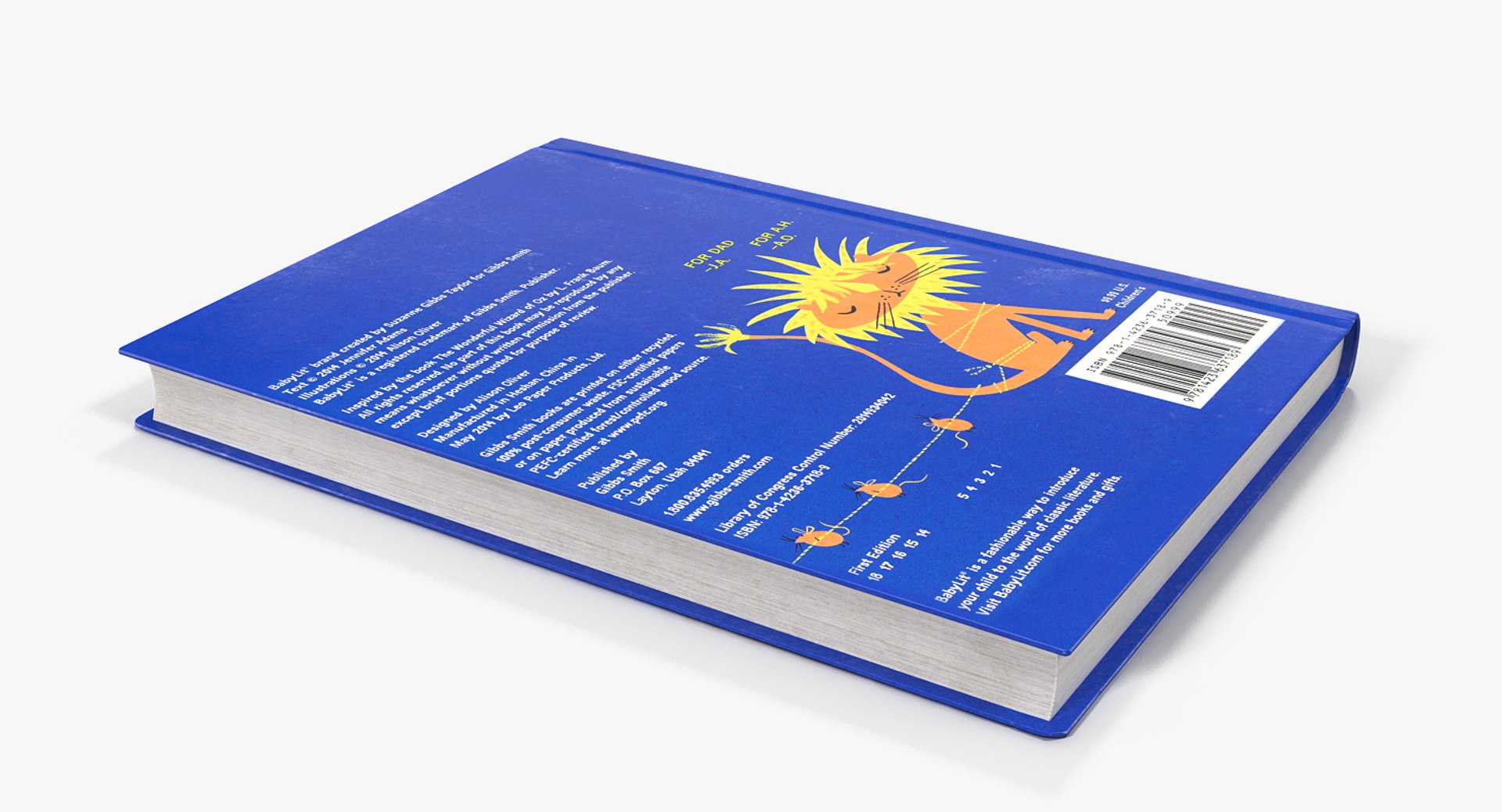 Wizard Oz Childrens Book 3D Model - TurboSquid 1254105