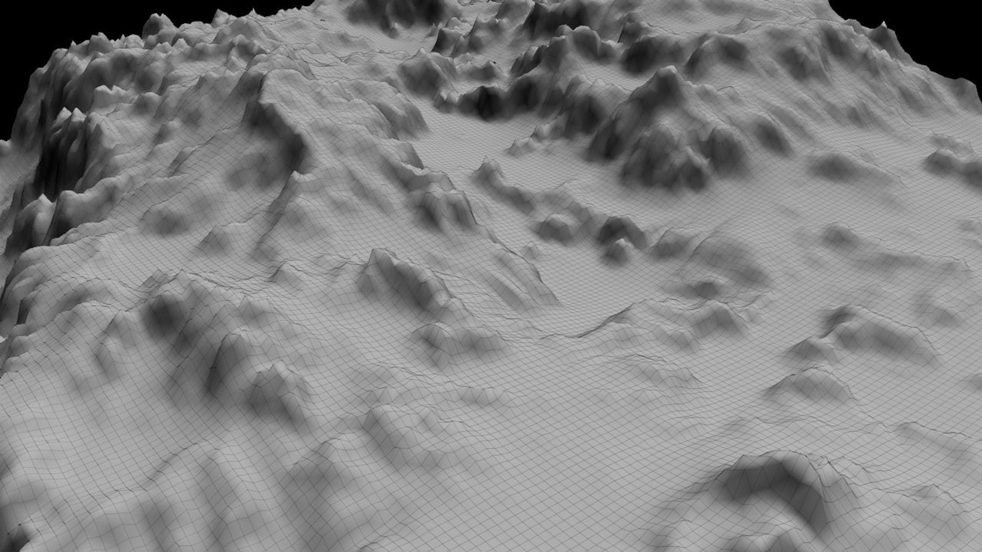 terrain realistic max