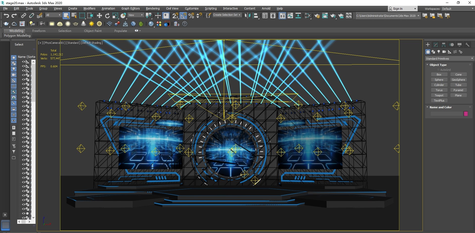 Virtual Event Stage 15 3D Model - TurboSquid 2260179
