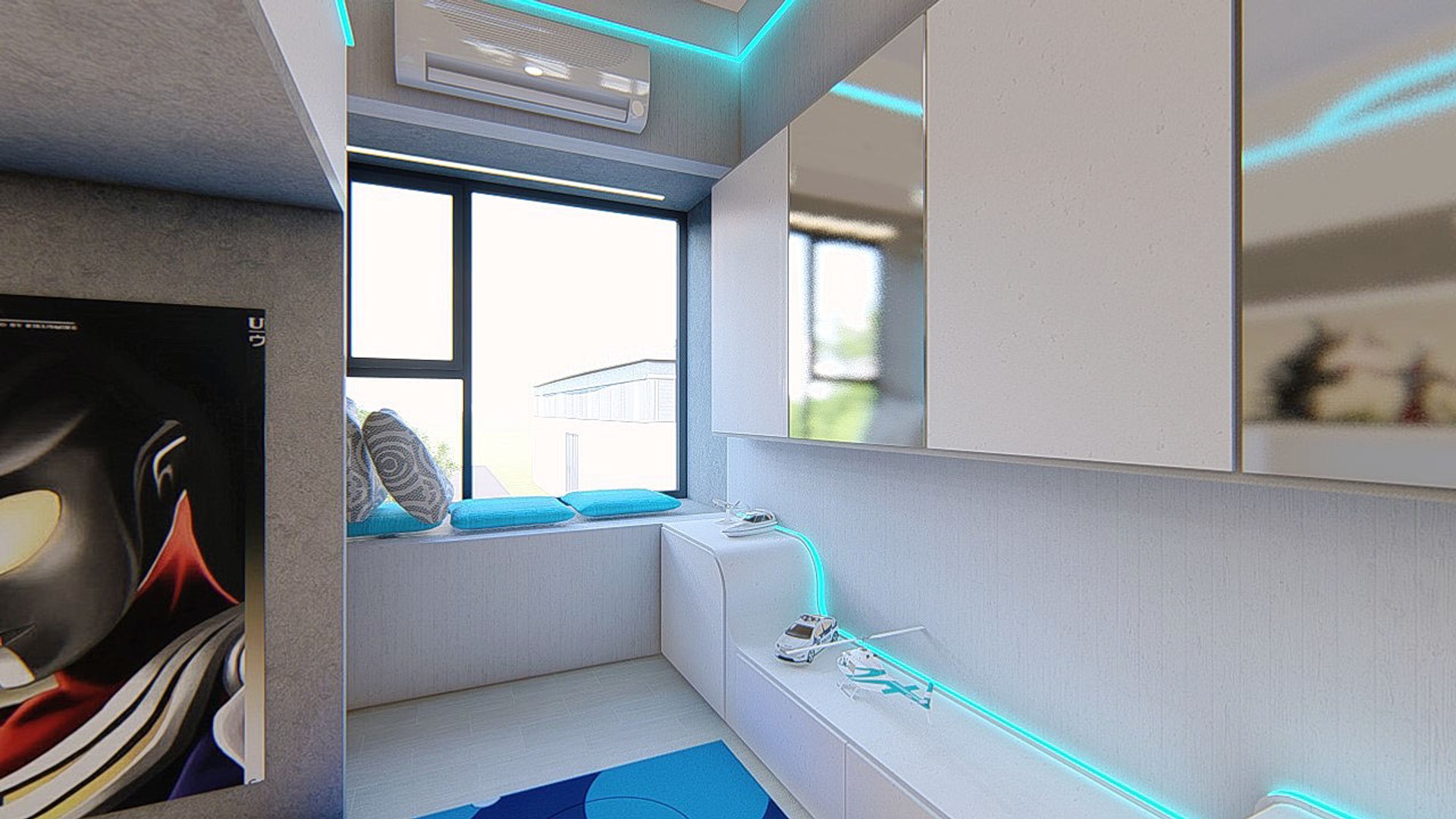 3D 4 STORY MODERN HOUSE ARCHITECTURE - TurboSquid 2105386