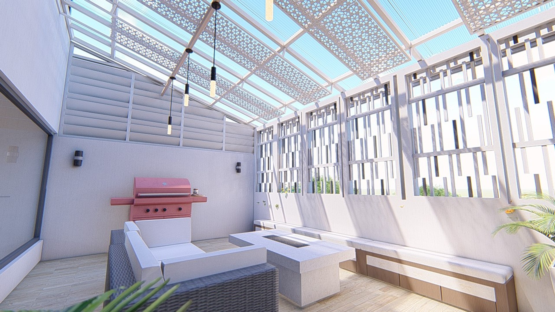 3D 4 STORY MODERN HOUSE ARCHITECTURE - TurboSquid 2105386