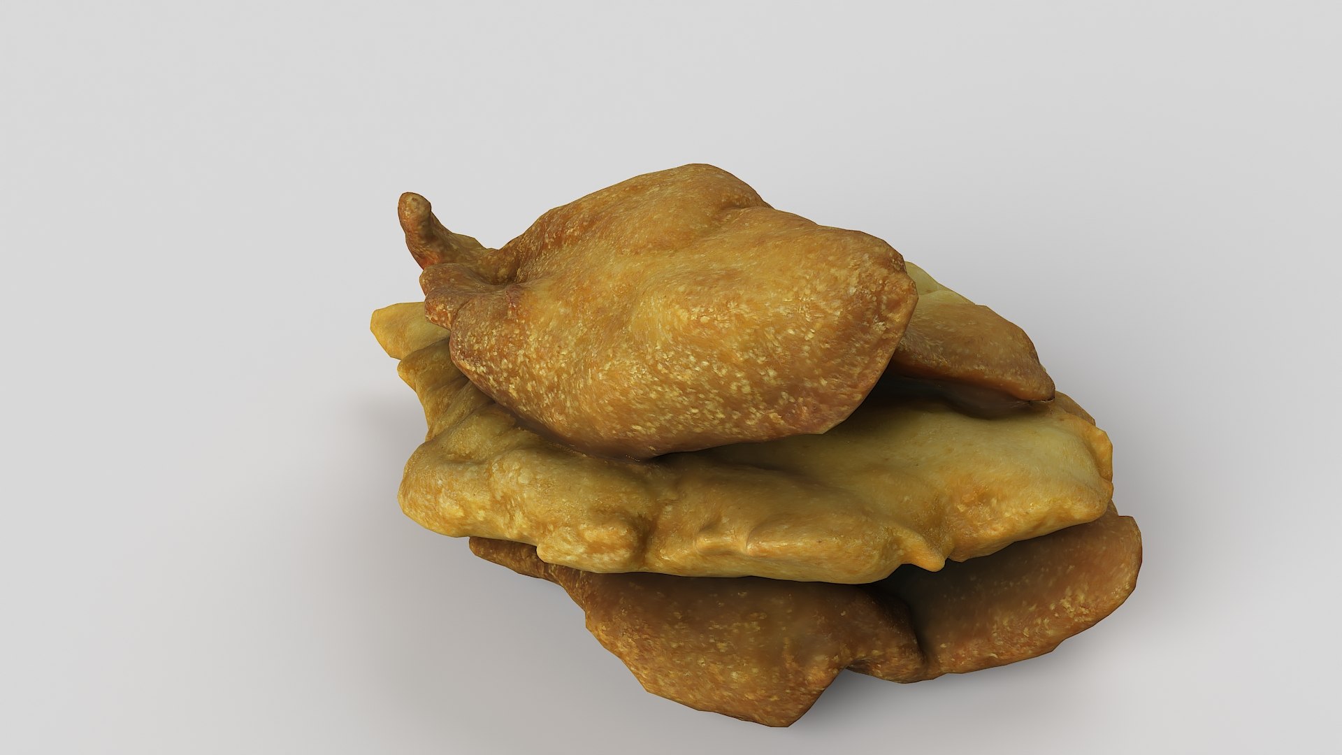 Schnitzel 01 3D - TurboSquid 1985923