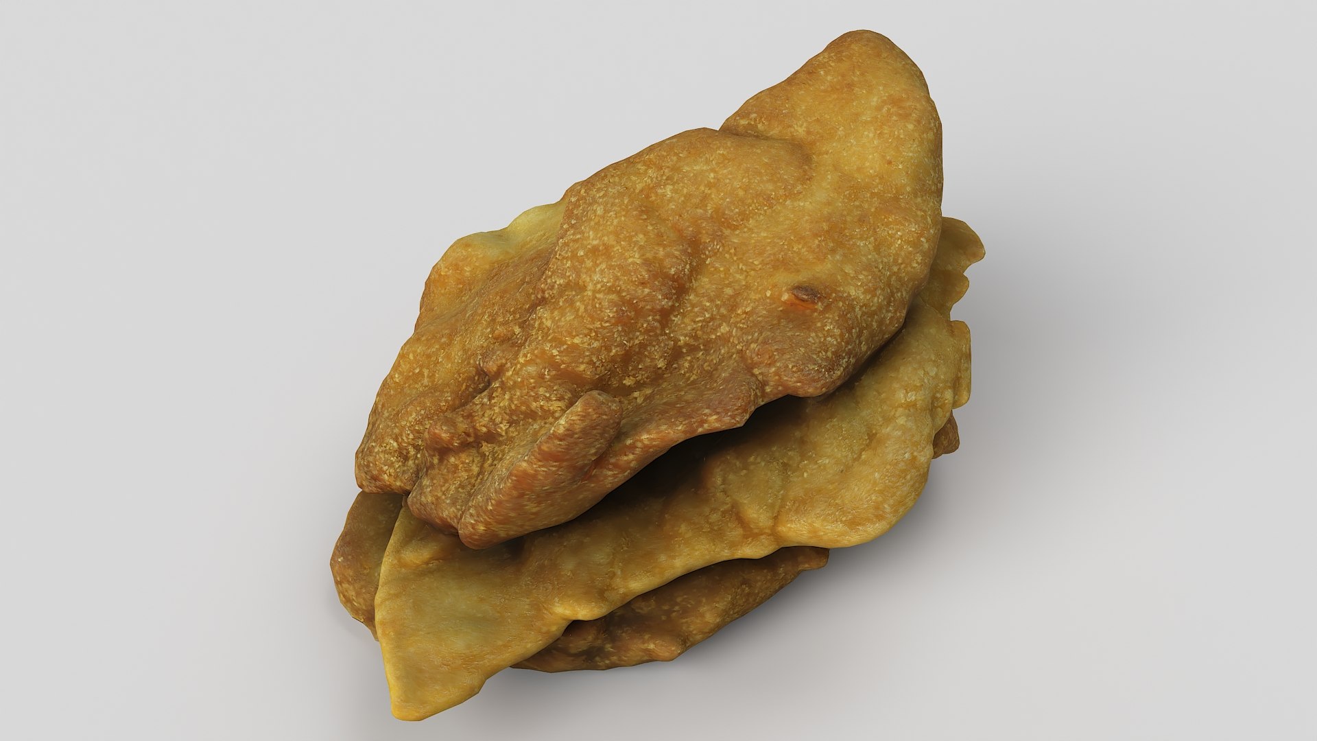 Schnitzel 01 3D - TurboSquid 1985923
