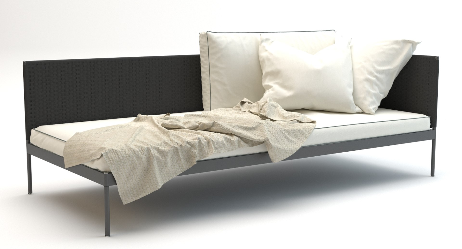 3d Model Roda Basket Sofa Module