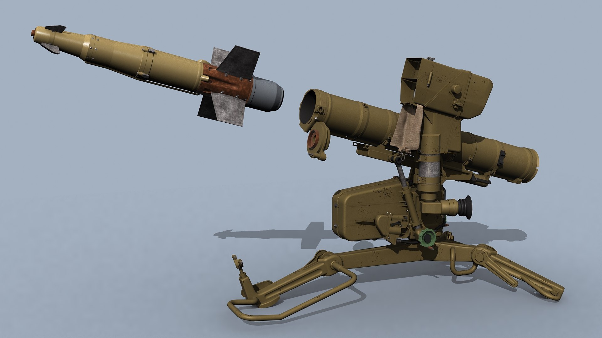 3D Model AT-4 Spigot - TurboSquid 1993076