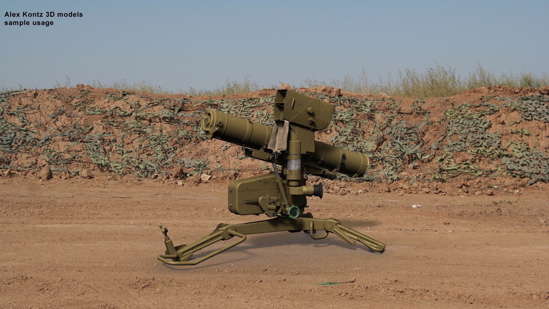 3D Model AT-4 Spigot - TurboSquid 1993076