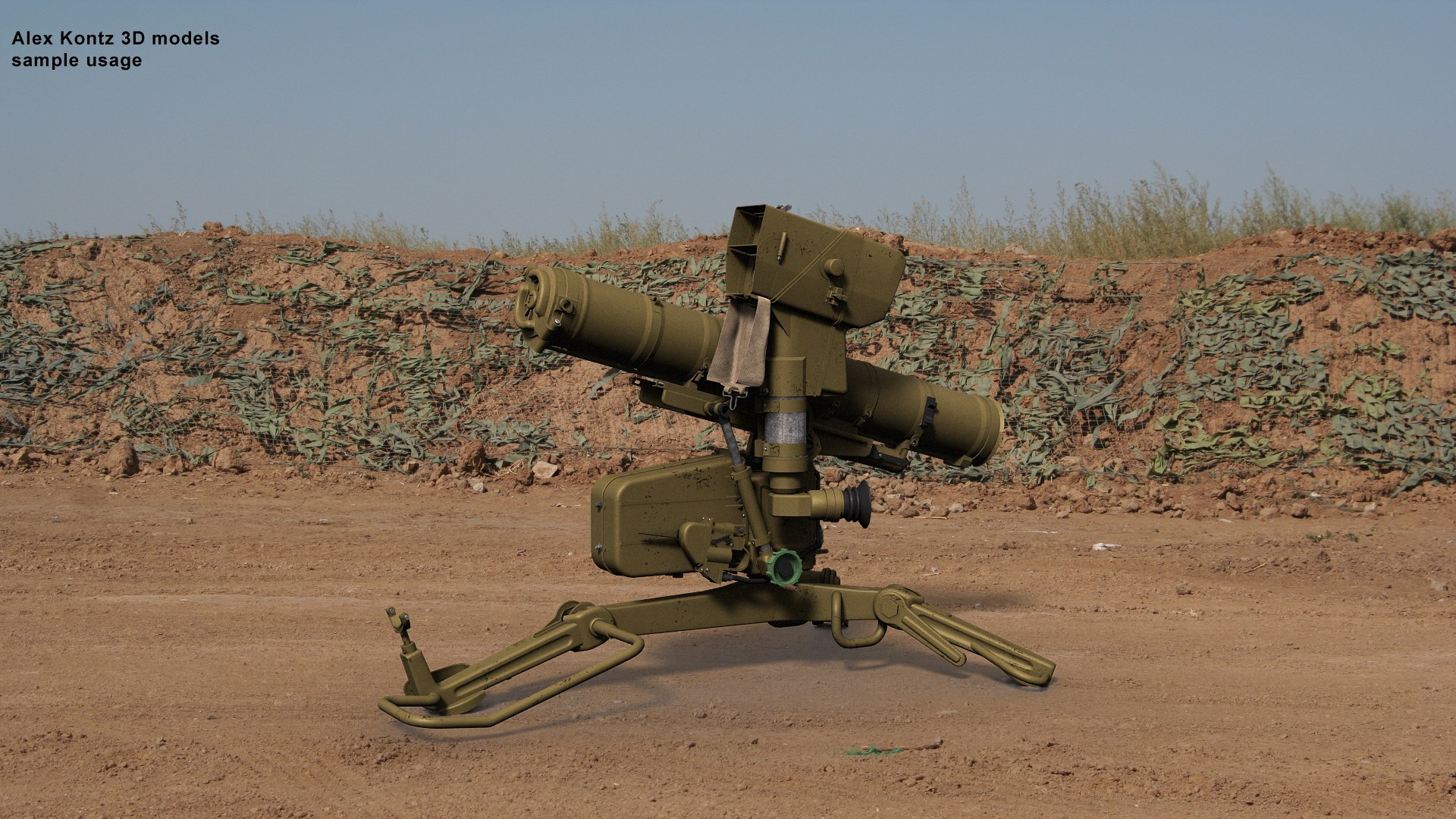 AT-4 Spigot3D模型 - TurboSquid 1993076