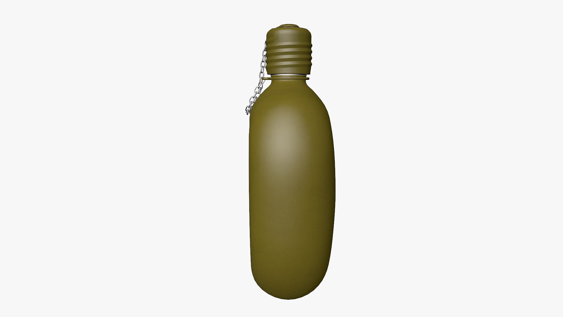 3D Model Military Flask - TurboSquid 1973653