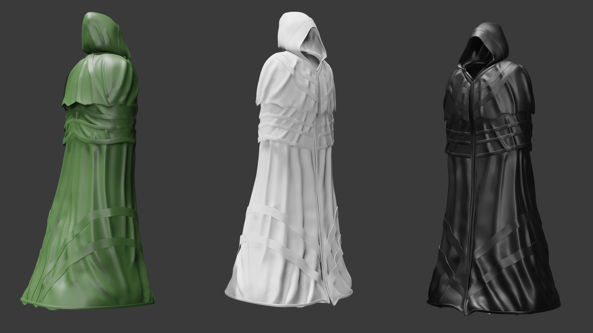 Cloak Cape 3D - TurboSquid 1809373