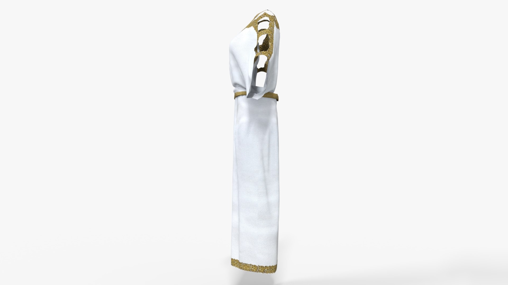 3D Chiton Roman Dress Gown Low-poly 3D Model - TurboSquid 2366474