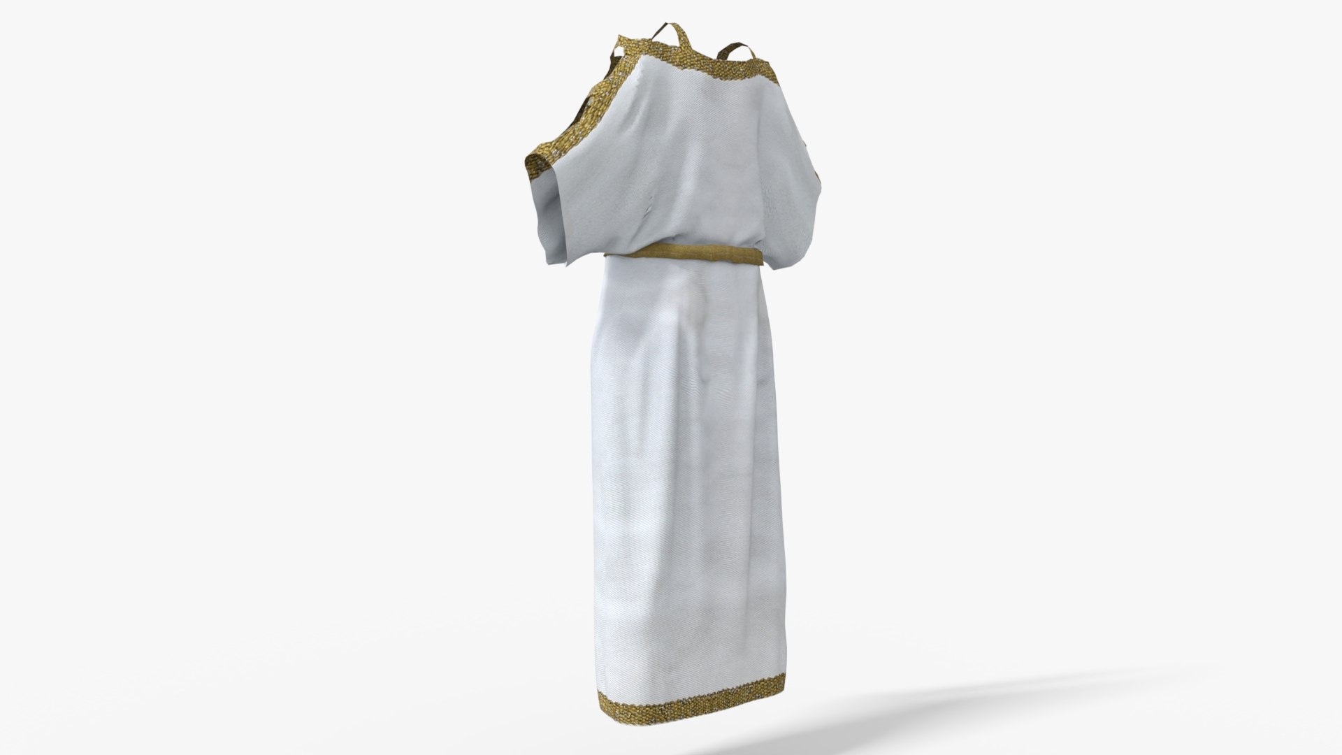 3D Chiton Roman Dress Gown Low-poly 3D Model - TurboSquid 2366474