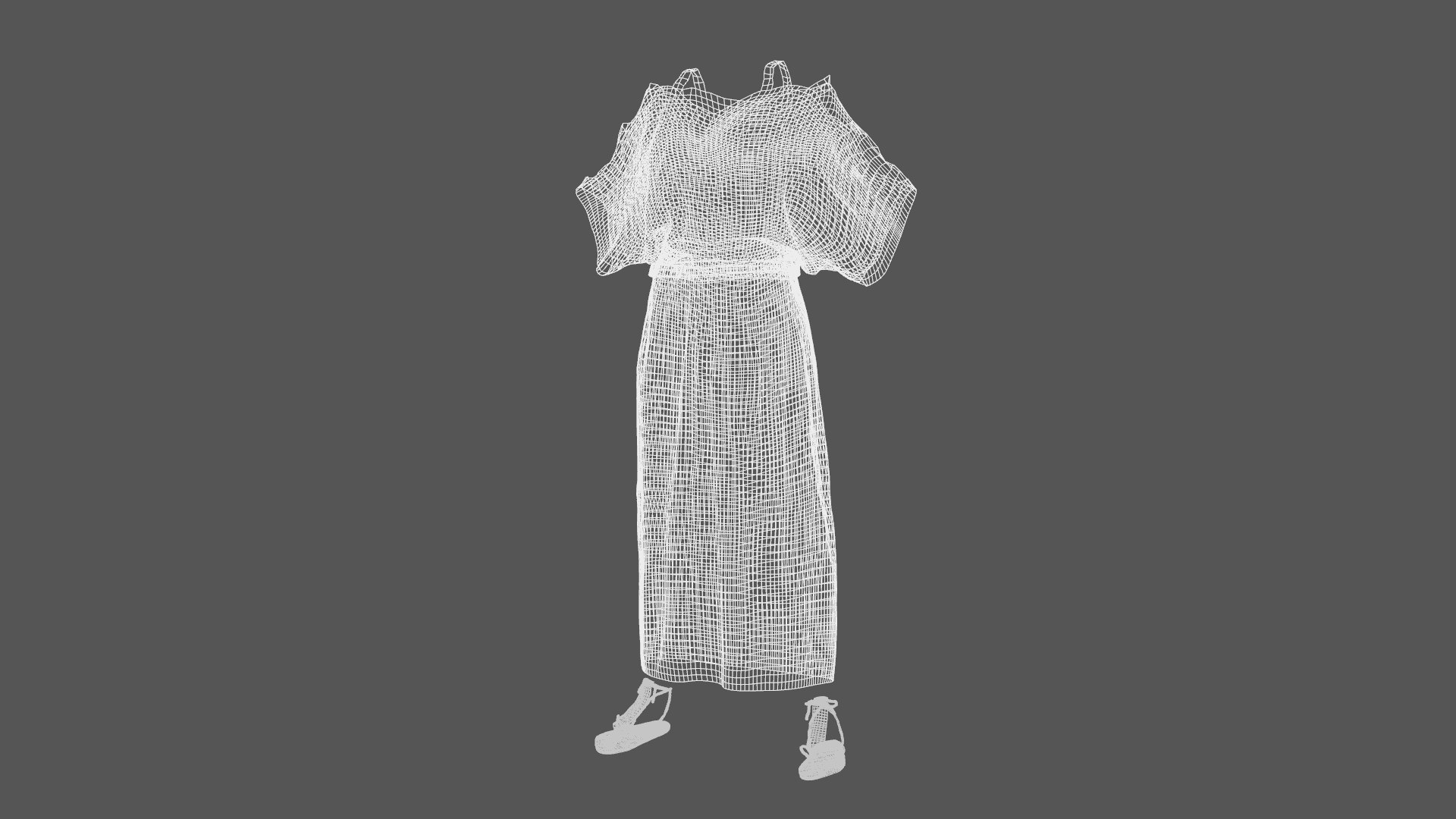 3D Chiton Roman Dress Gown Low-poly 3D Model - TurboSquid 2366474