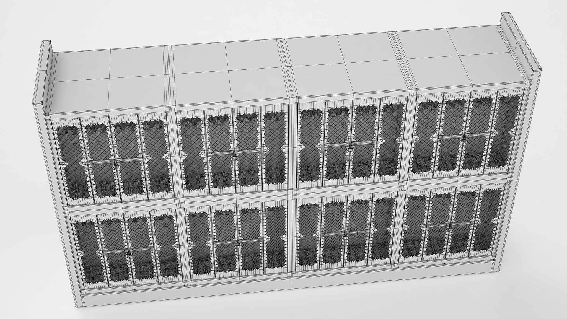 Storage Shelving Weapon 3D Model - TurboSquid 1505387