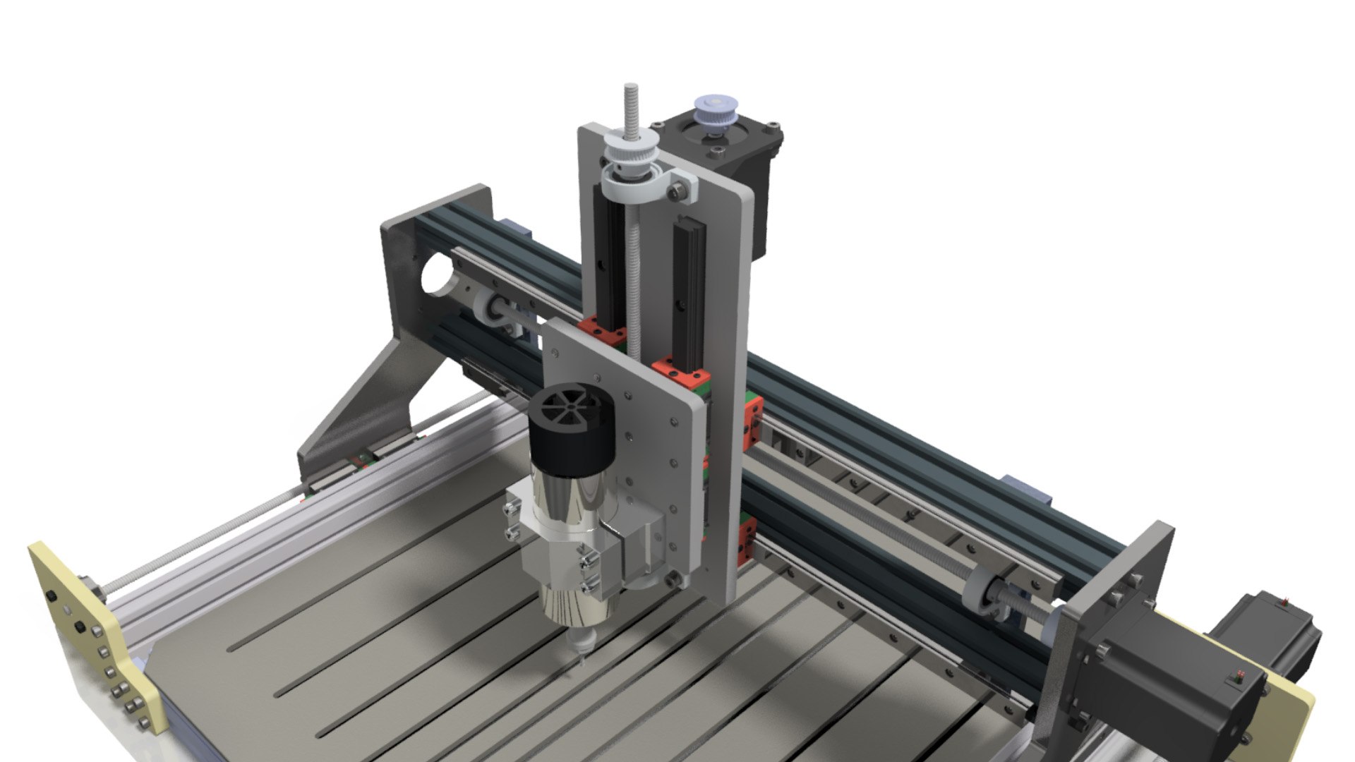 3D Model CNC ROUTER With NEMA23 STEPPER MOTOR - TurboSquid 2259774