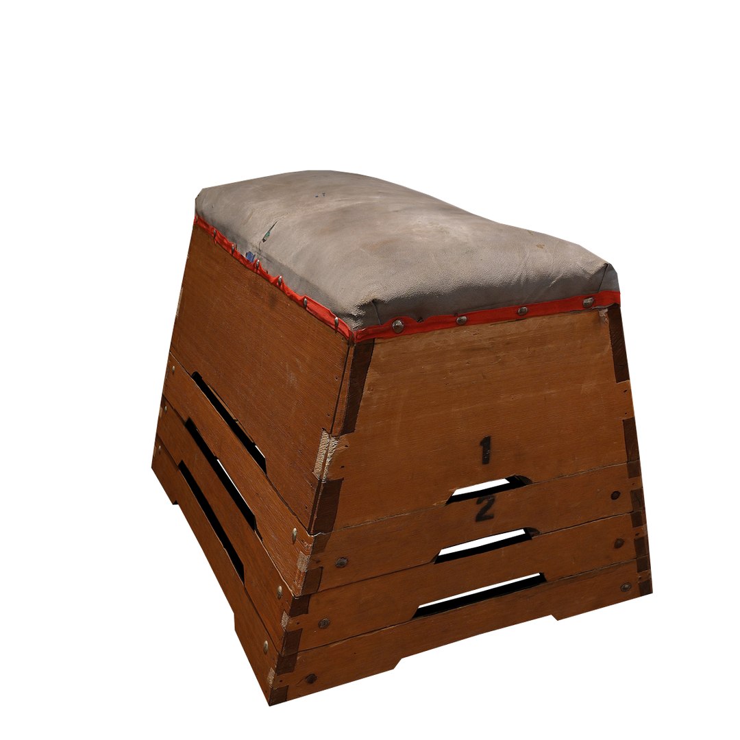 3D Game Ready Vaulting Box Model - TurboSquid 2048371