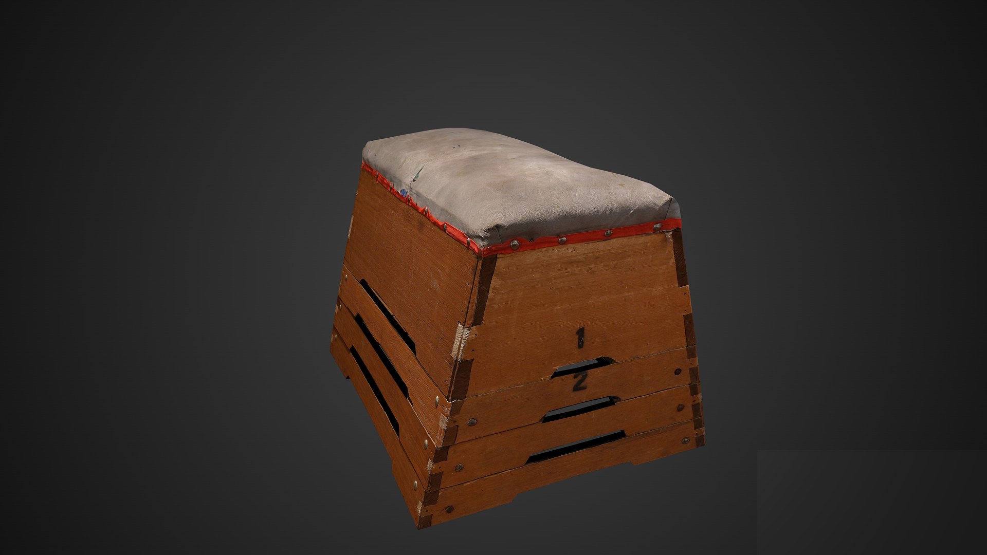 3D Game Ready Vaulting Box Model - TurboSquid 2048371