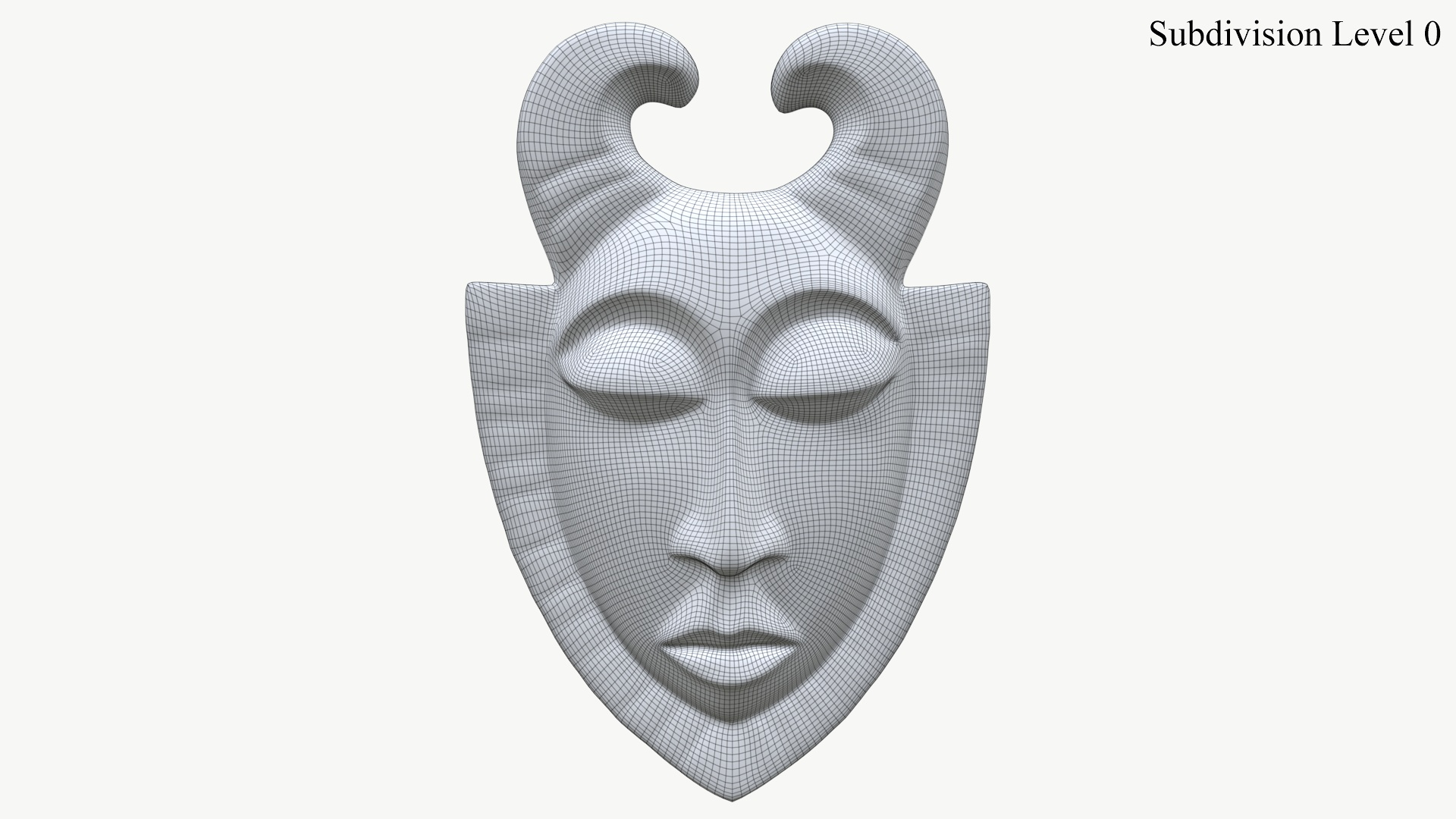 3D African Mask 003 Textured Model - TurboSquid 2306728