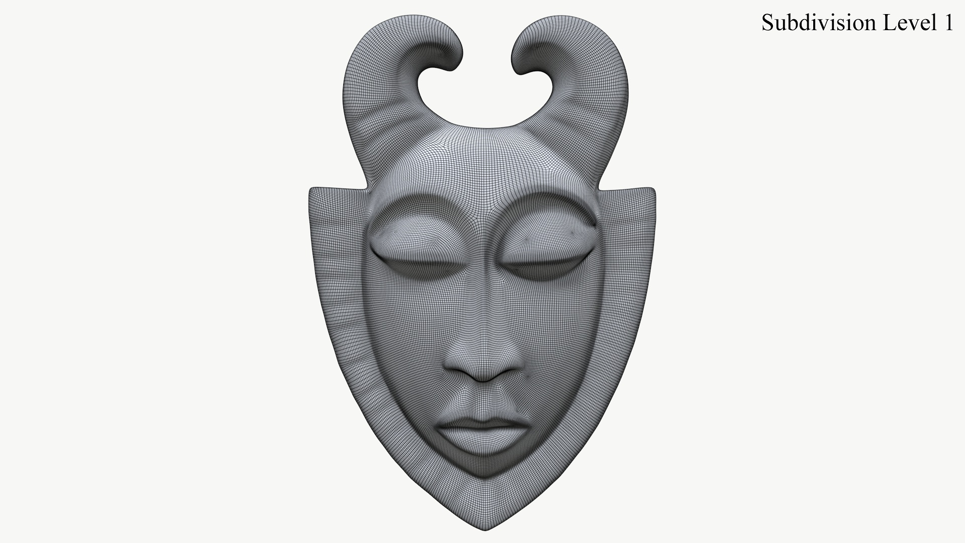 3D African Mask 003 Textured Model - TurboSquid 2306728