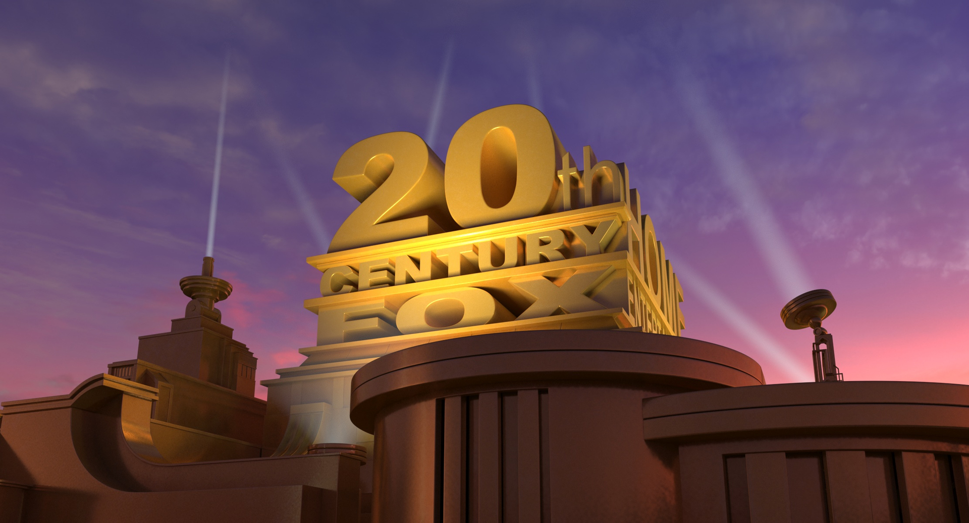 Animação do conjunto do 20th Century FOX Studios Modelo 3D - TurboSquid ...