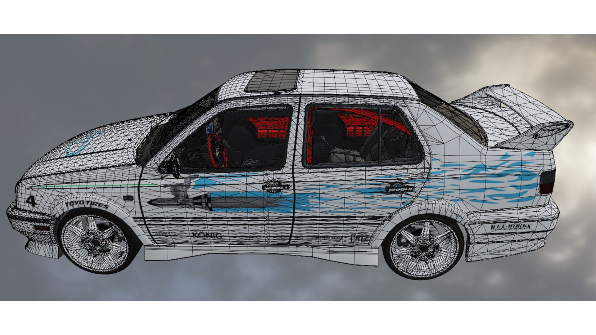 1995 Volkswagen Jetta 3D - TurboSquid 2211274