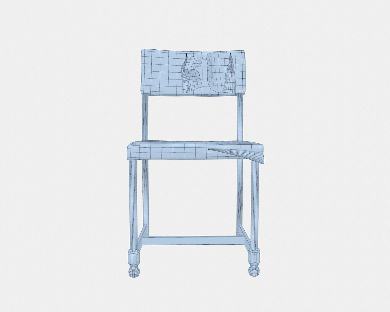 Old Chair Scratch Model - TurboSquid 1302835