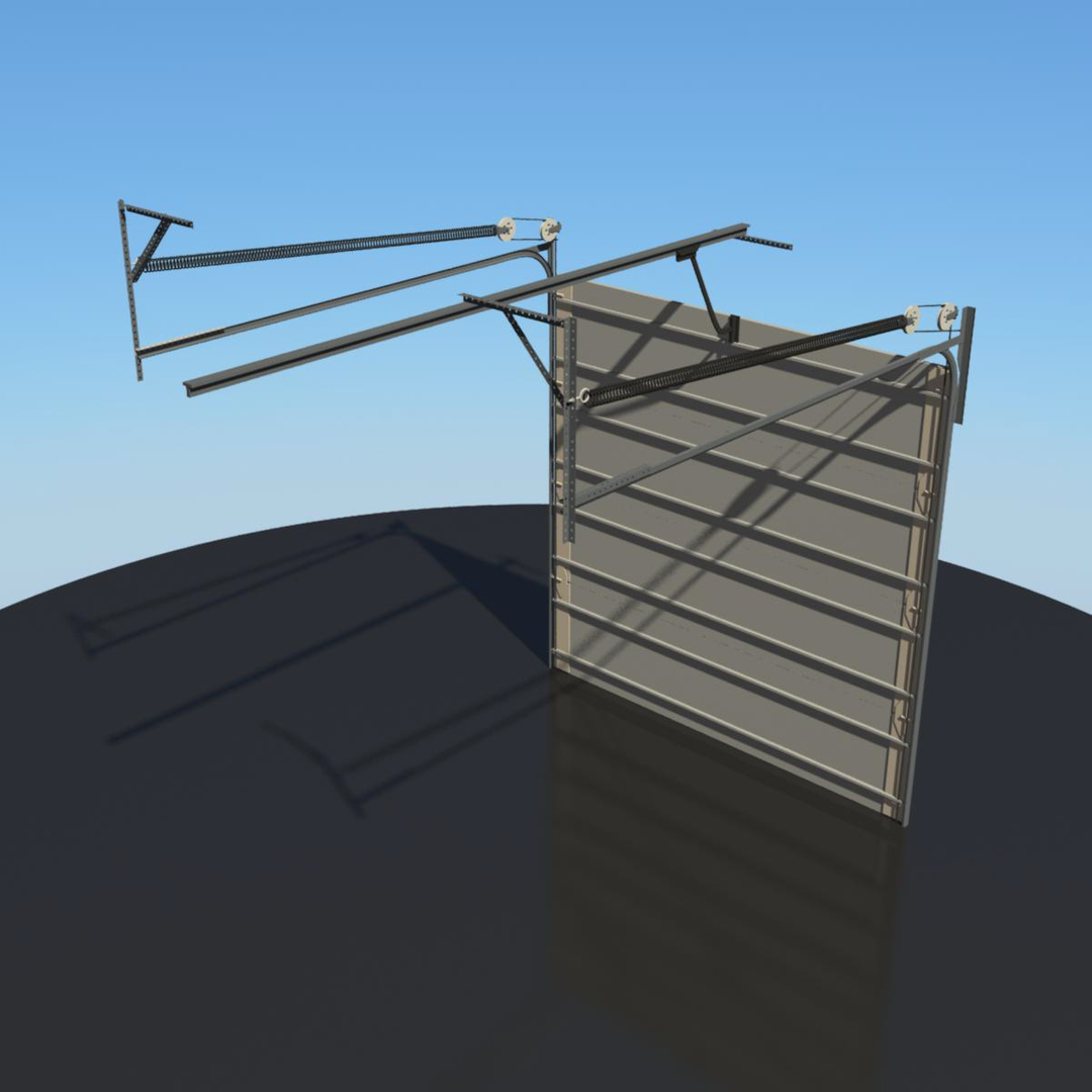 Door Garage Opening 3d Model