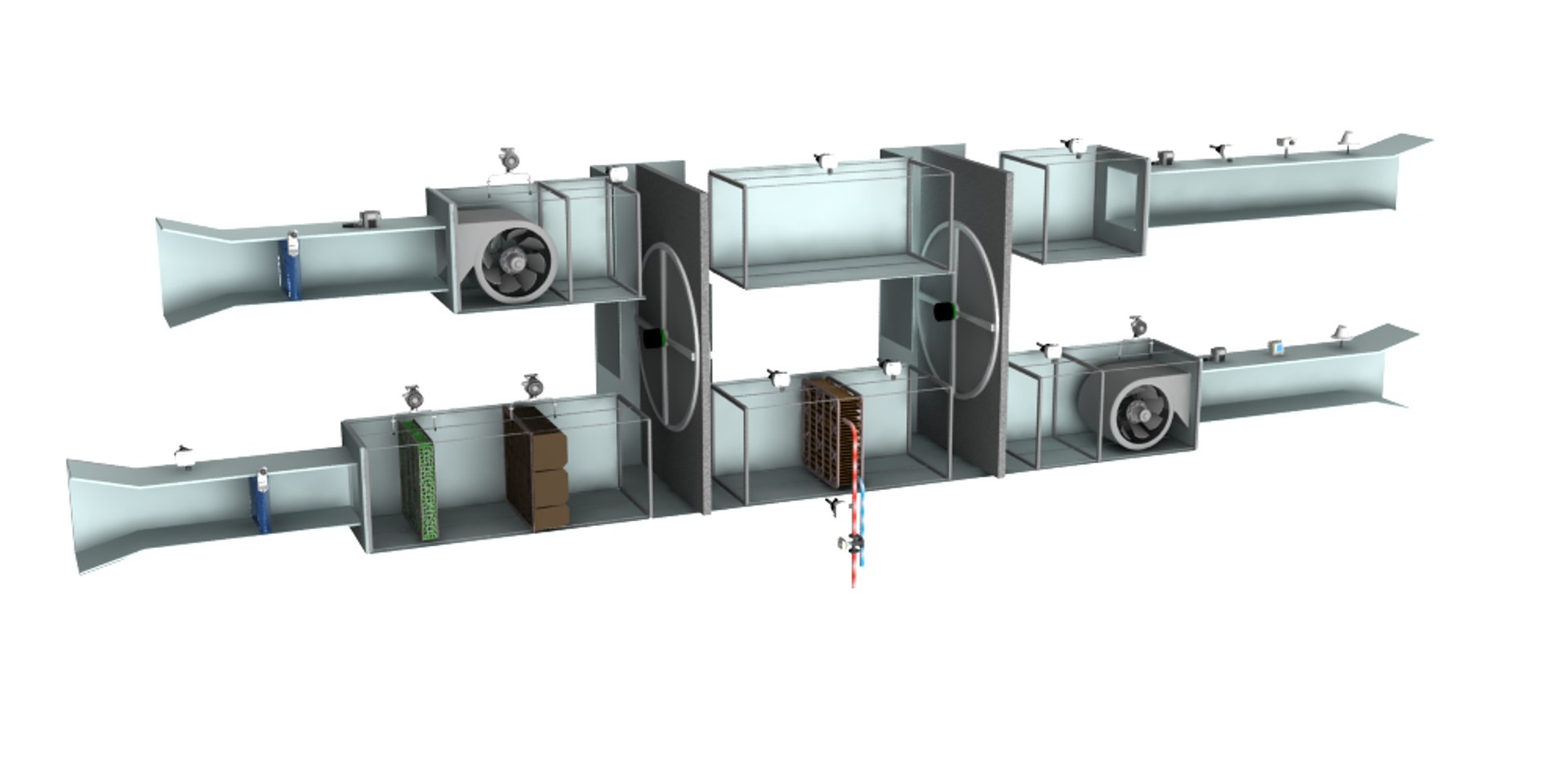 Fresh Air Handling Unit Model - TurboSquid 1270551